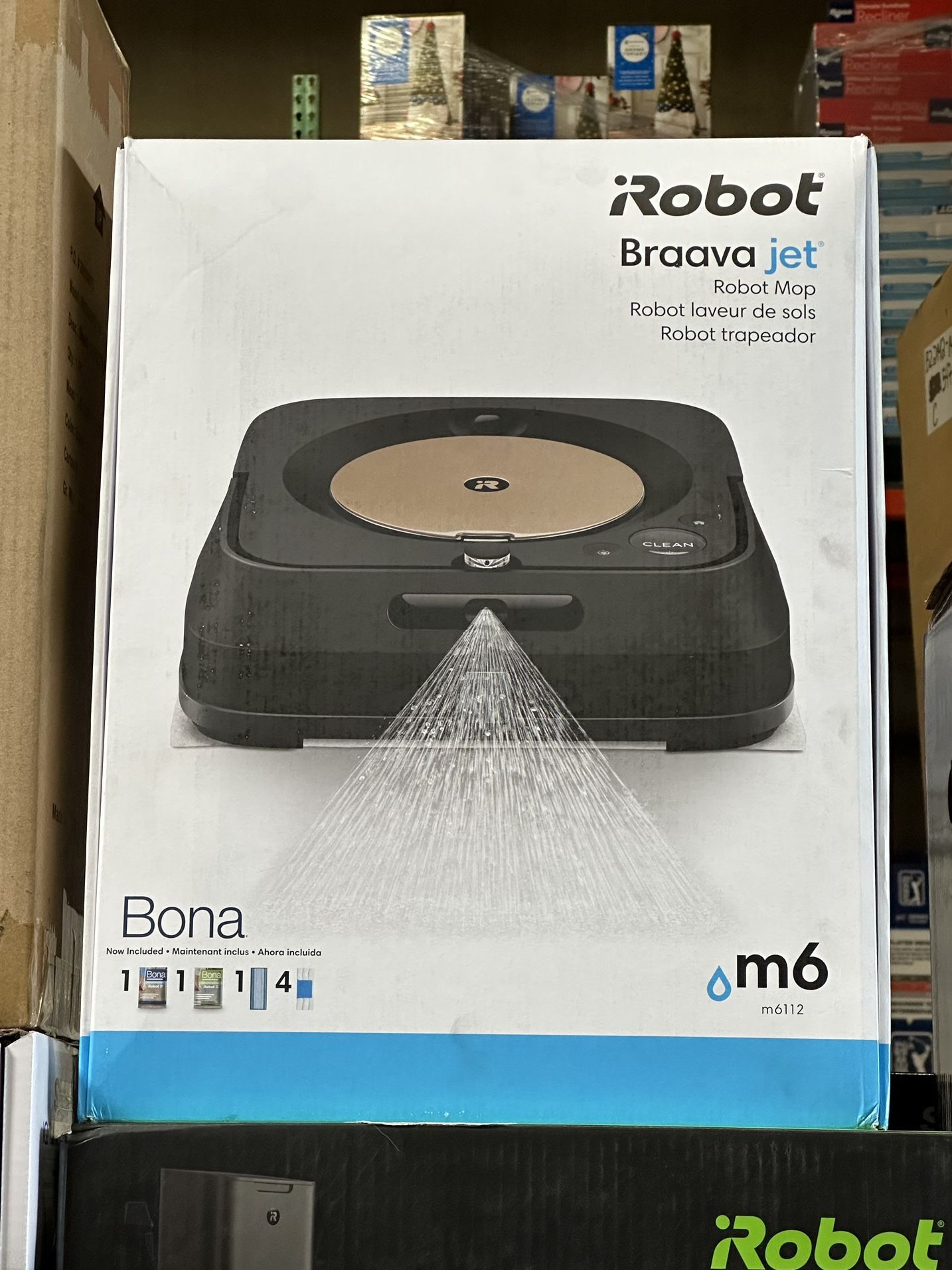 IRobot Braava Jet M6 Robot Mop Brand New In Box for Sale in Cty Of ...