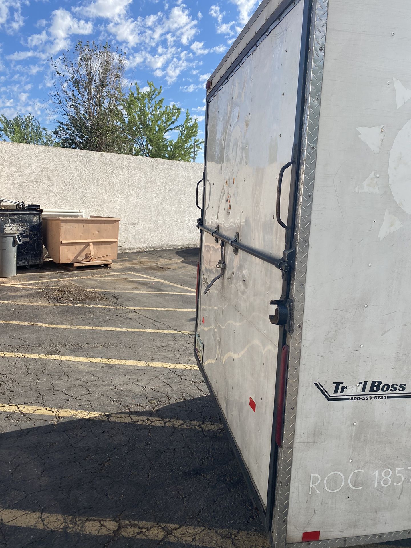 Enclosed Trail boss Trailer for Sale in Phoenix, AZ - OfferUp