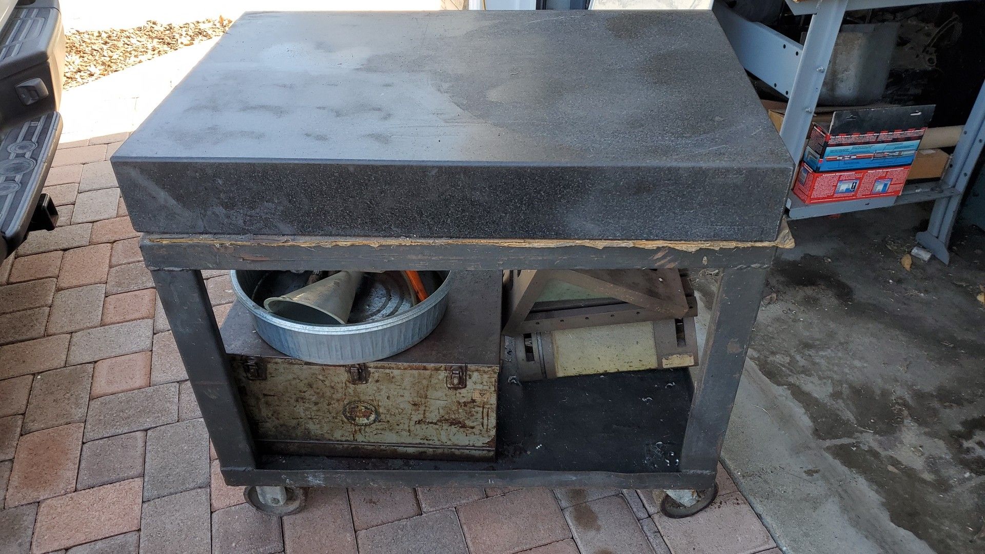 MITUTOYO GRAPLATE 36"x24"x5" BLACK GRANITE PRECISION TOOL ACCURACY ...