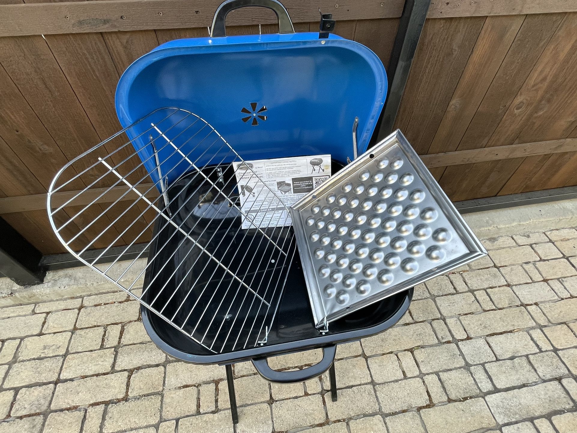 “NEW” BBQ PIT “ Portable “ with Wheels for Sale in San Antonio, TX ...