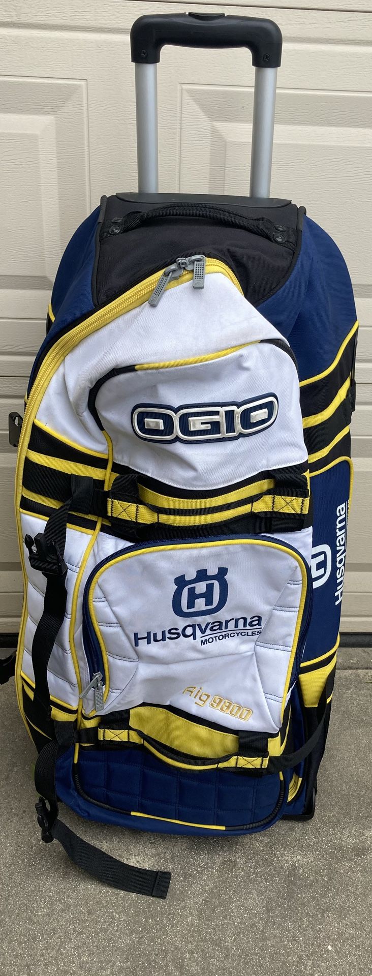 Ogio Rig 9800 Wheeled Rolling Gear Travel Bag Luggage Husqvarna ...