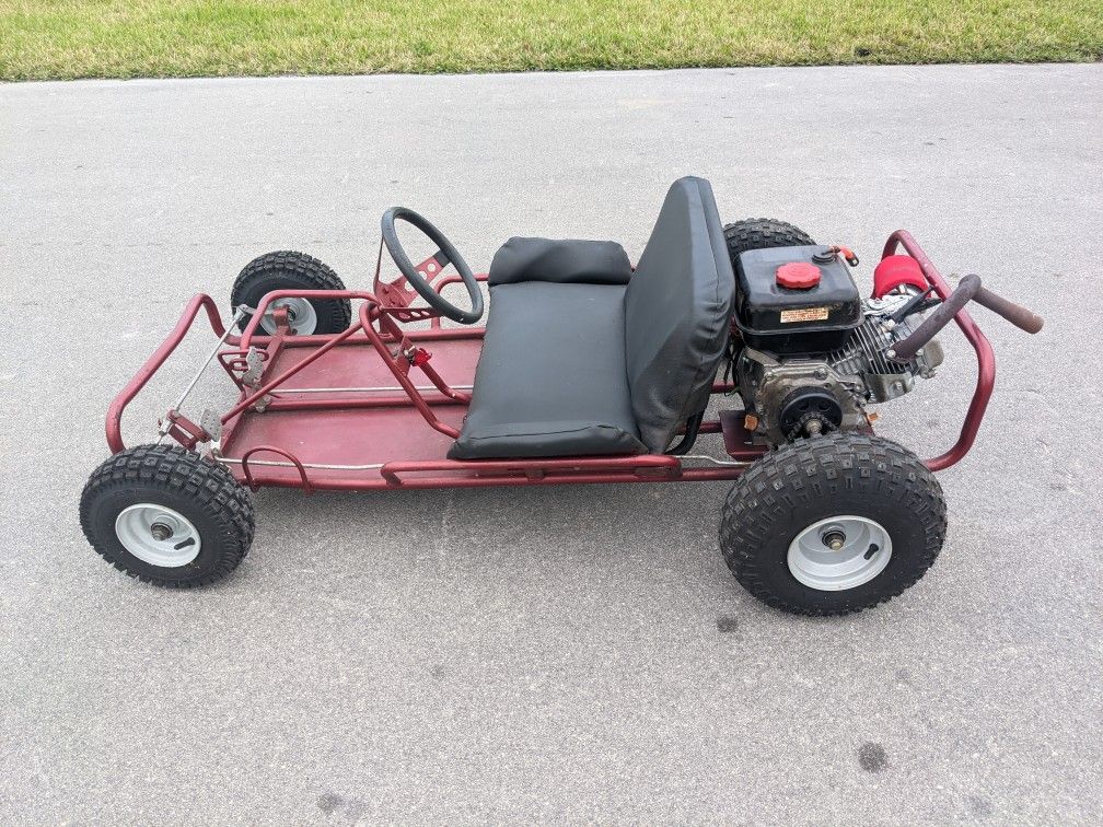 Vintage Retro Carter Brothers Super Wheels Go-Kart Candy Apple Red With ...