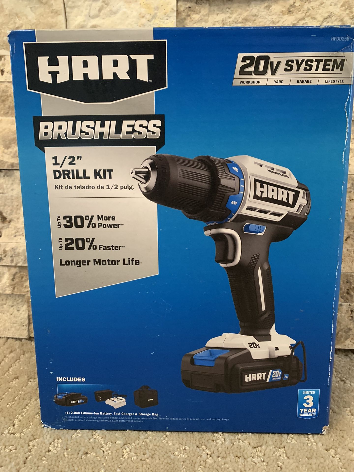 Hart Brushless Cordless Drill Driver Kit -brand New! for Sale in Tinley ...