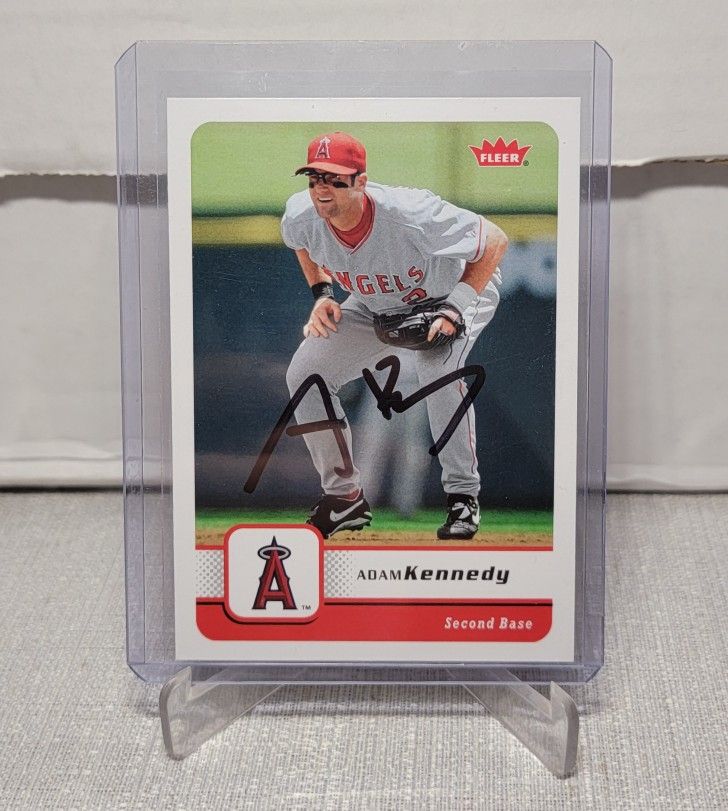 Adam Kennedy IP Angels Autographs Baseball Cards for Sale in San ...