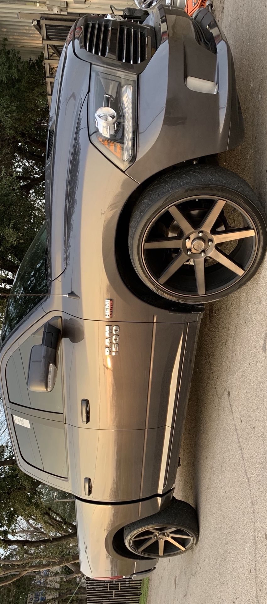 24" DUB RIMS + TIRES 5 Lug WHEELS 5x5.5 Bolt pattern Rines y llantas ...