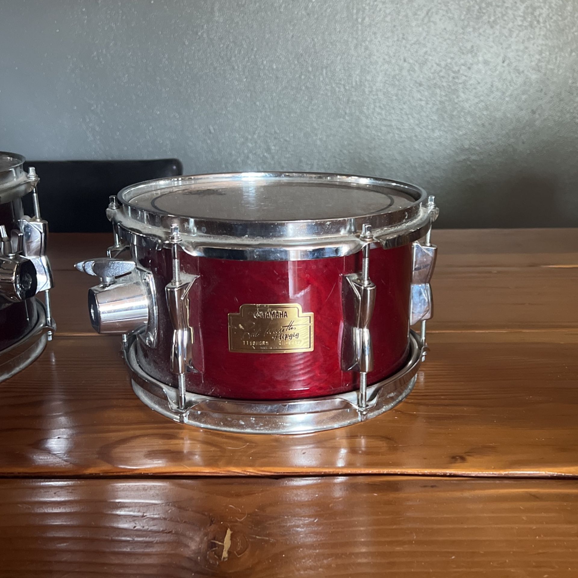 Yamaha Rick Marotta Hip Gig 6 Piece Nesting Drum Kit Cherry Wood ...