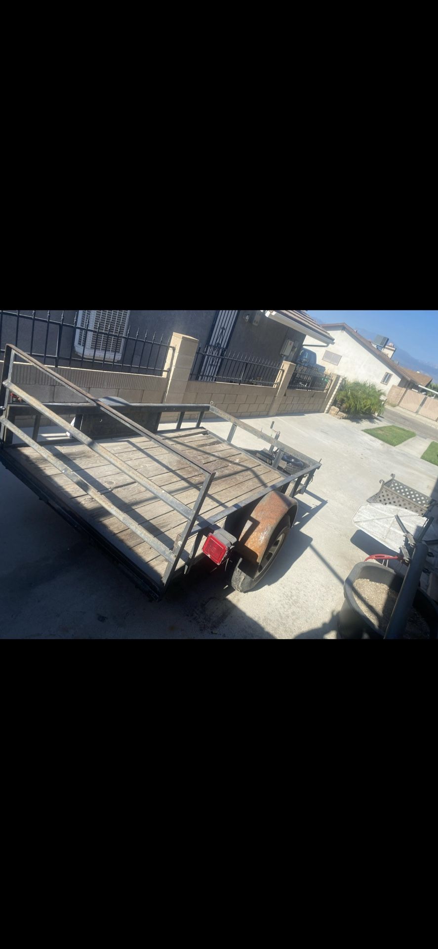 5x8 Aztex Utility Trailer for Sale in Hemet, CA - OfferUp
