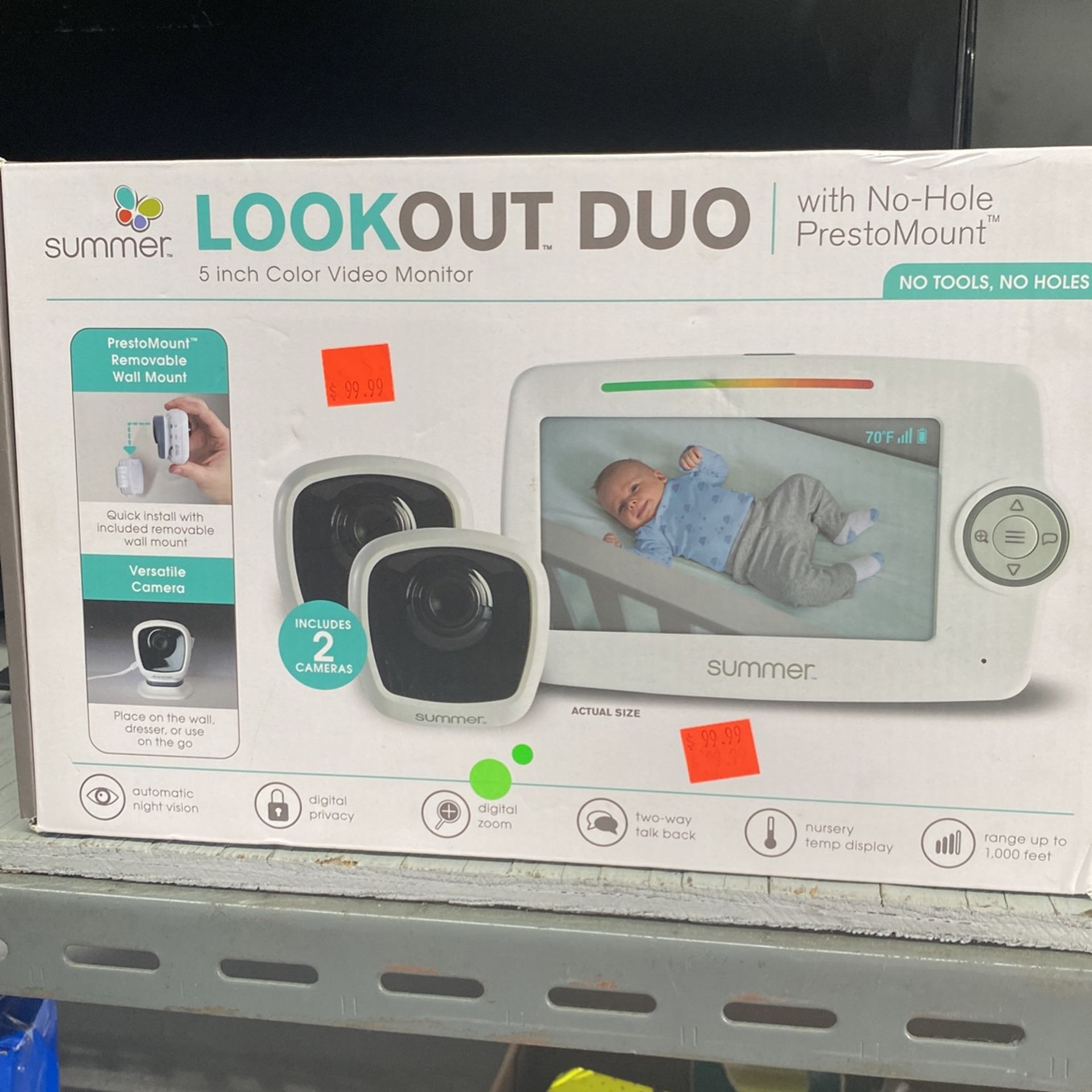 Lookout Duo 5 Inch Color Video Monitor for Sale in Fort Myers, FL - OfferUp