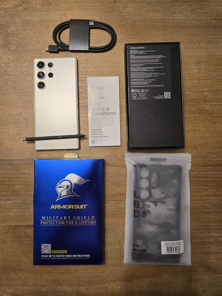 Galaxy S23 ULTRA - Unlocked (White) - Perfect condition 512GB for Sale ...