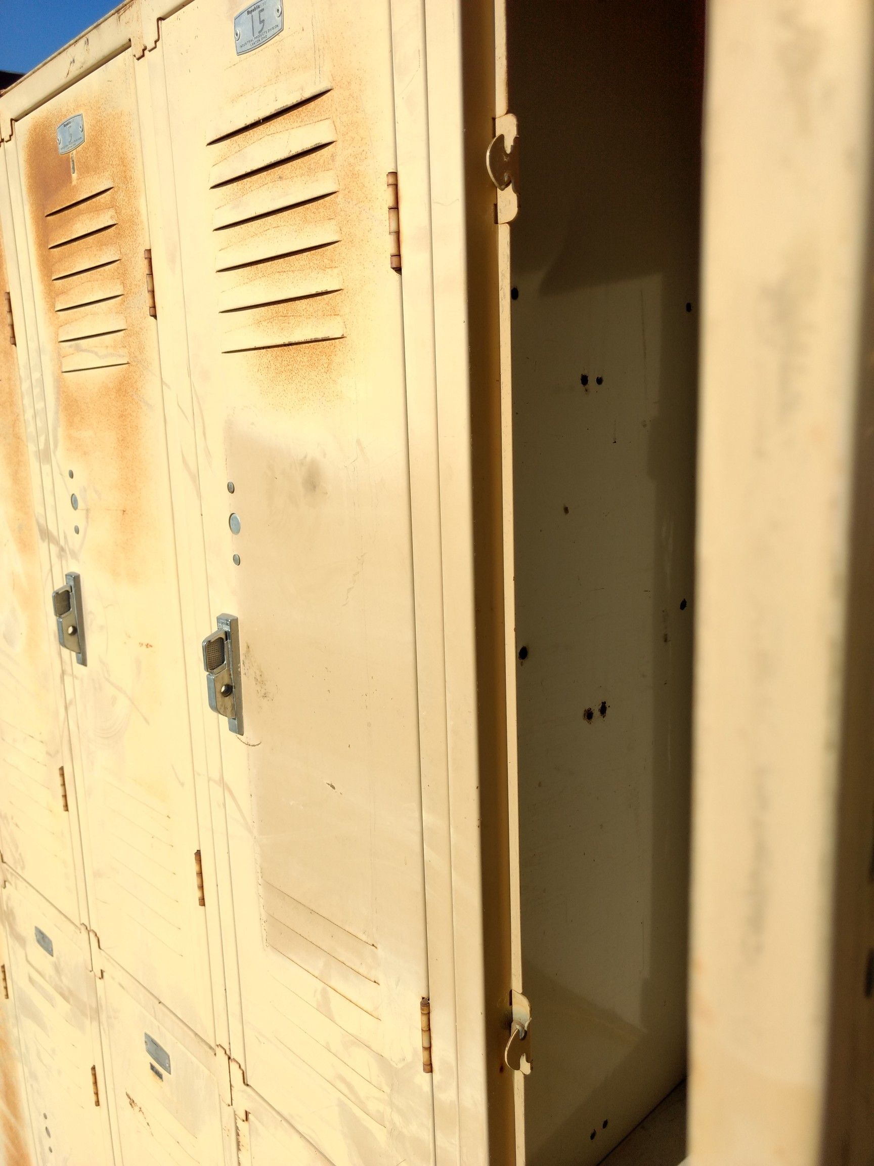 Metal Foot Lockers "Made in USA" for School , Wardrobe , or Business ...