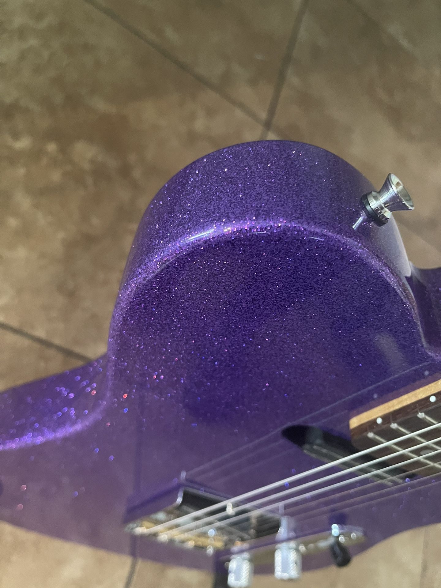 Custom Assembled Purple Sparkle Telecaster Hot Rails for Sale in ...