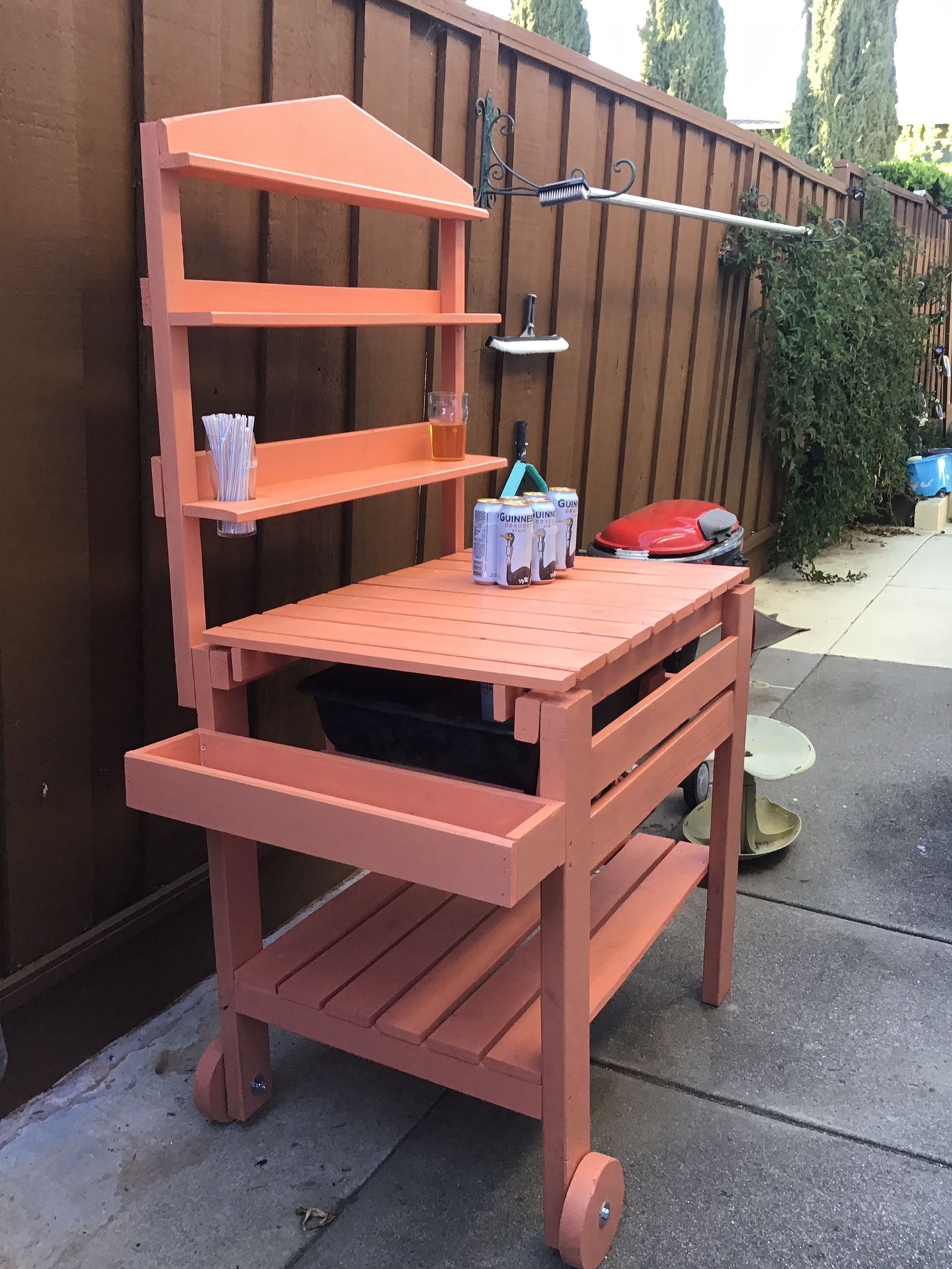 Party bench or barbecue assistant for the summer for Sale in Pleasanton ...