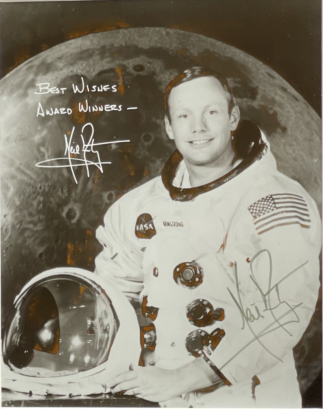 Neil Armstrong Signed Photograph