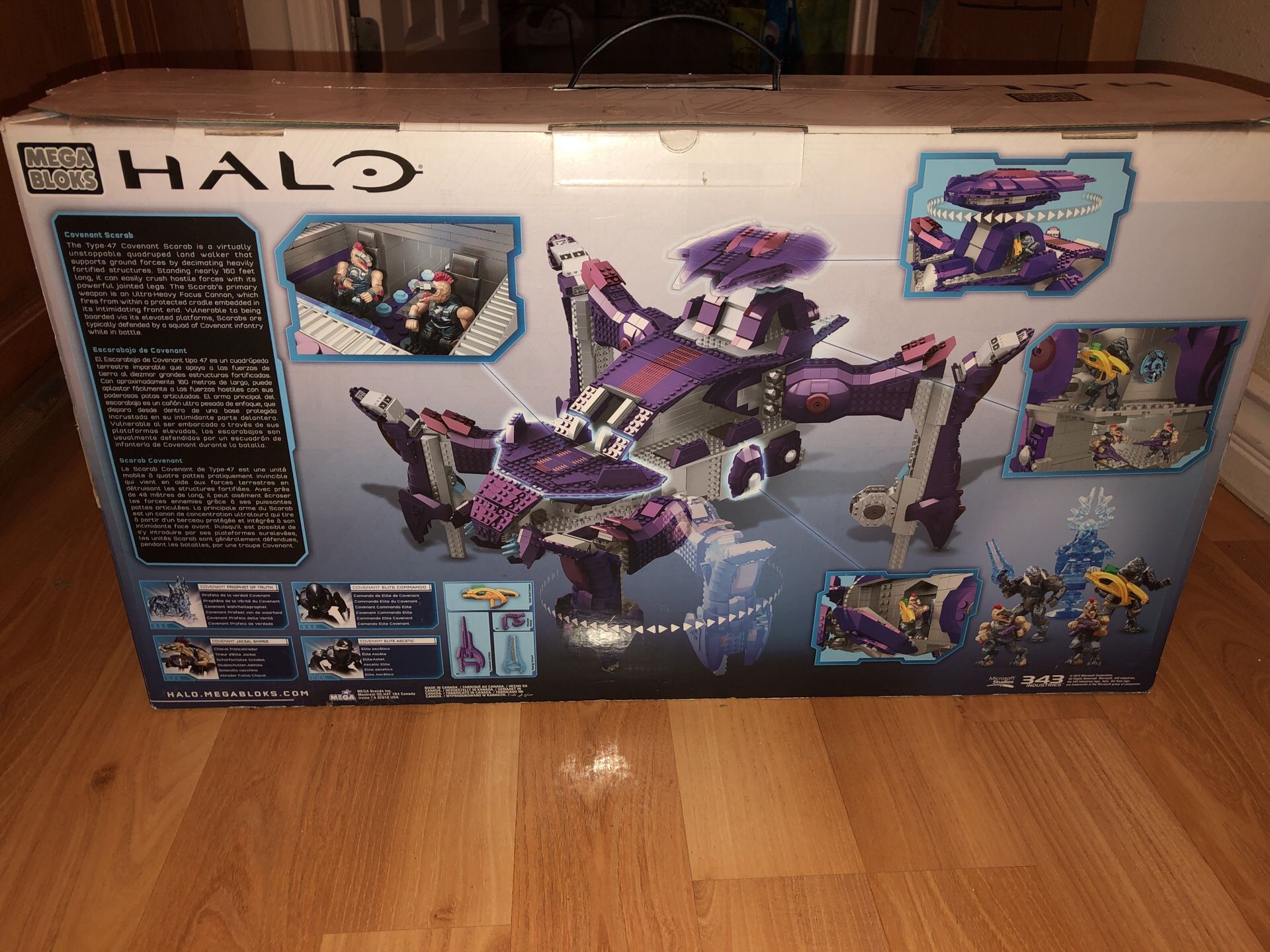 Halo Mega Bloks Covenant Scarab