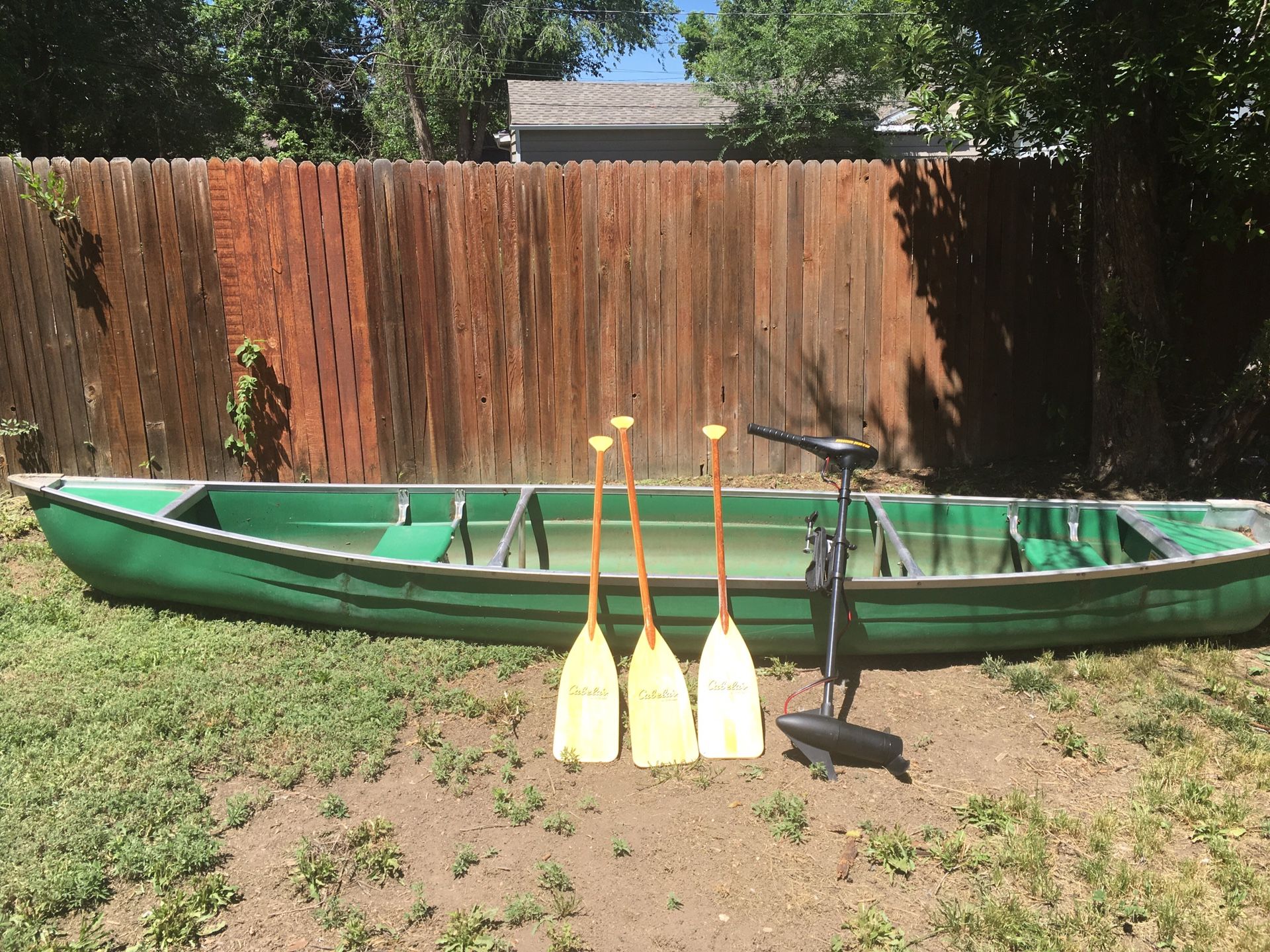 Coleman scanoe and 3 paddles for Sale in Denver, CO - OfferUp