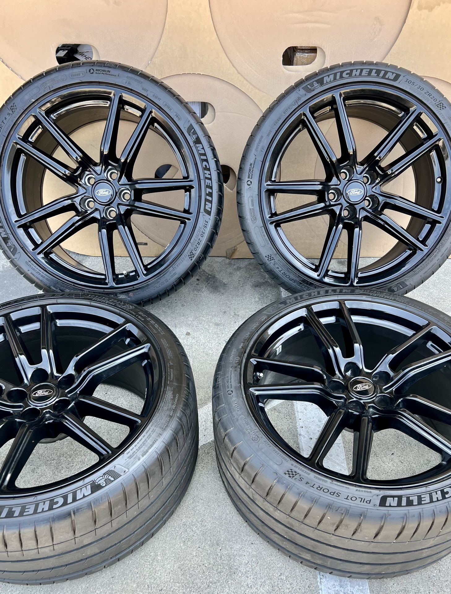 2022 Ford Mustang Shelby GT500 SVT Cobra GT 500 Wheels Rims Tires ...