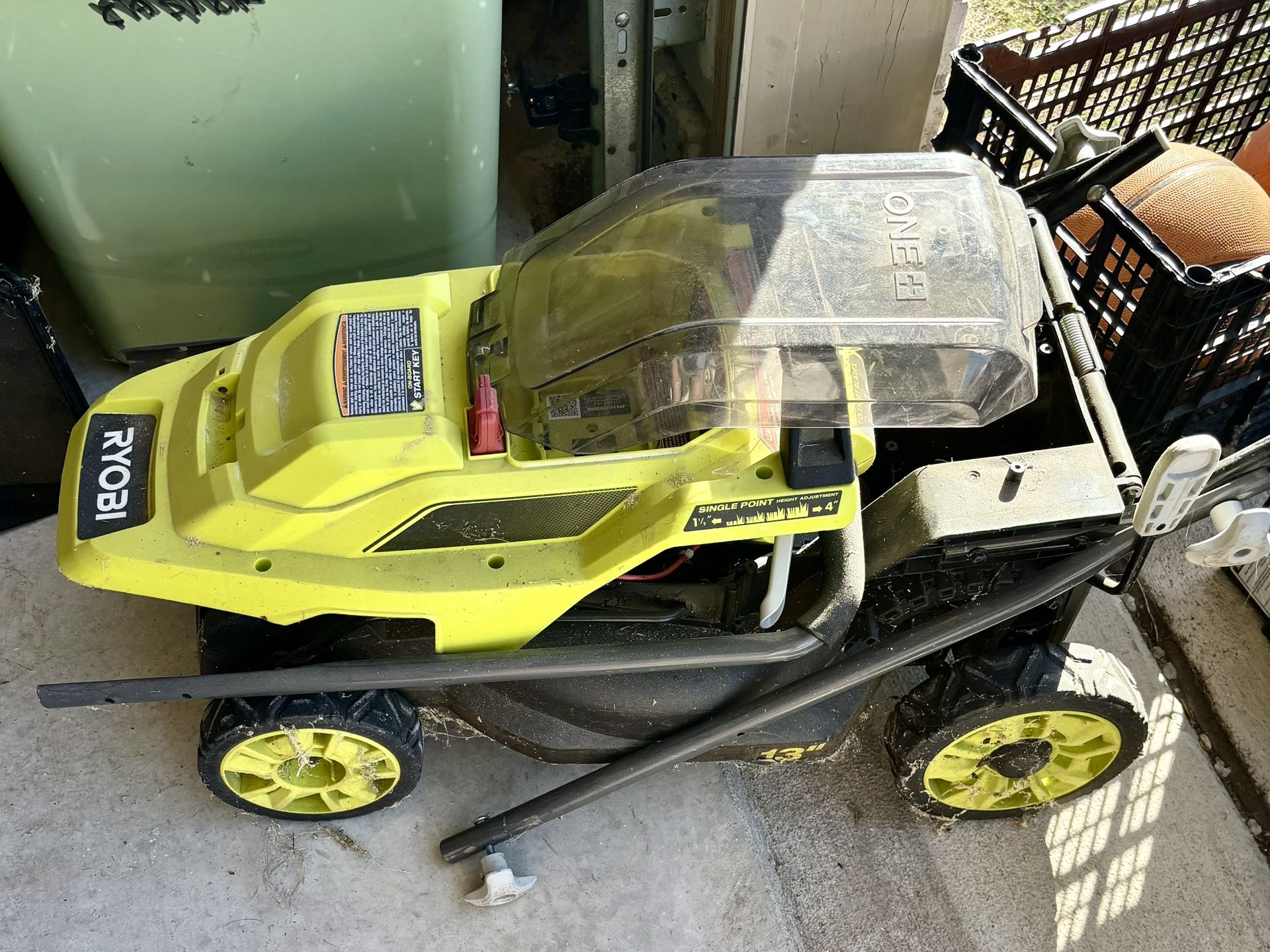 13in. Ryobi Lawnmower for Sale in San Antonio, TX - OfferUp