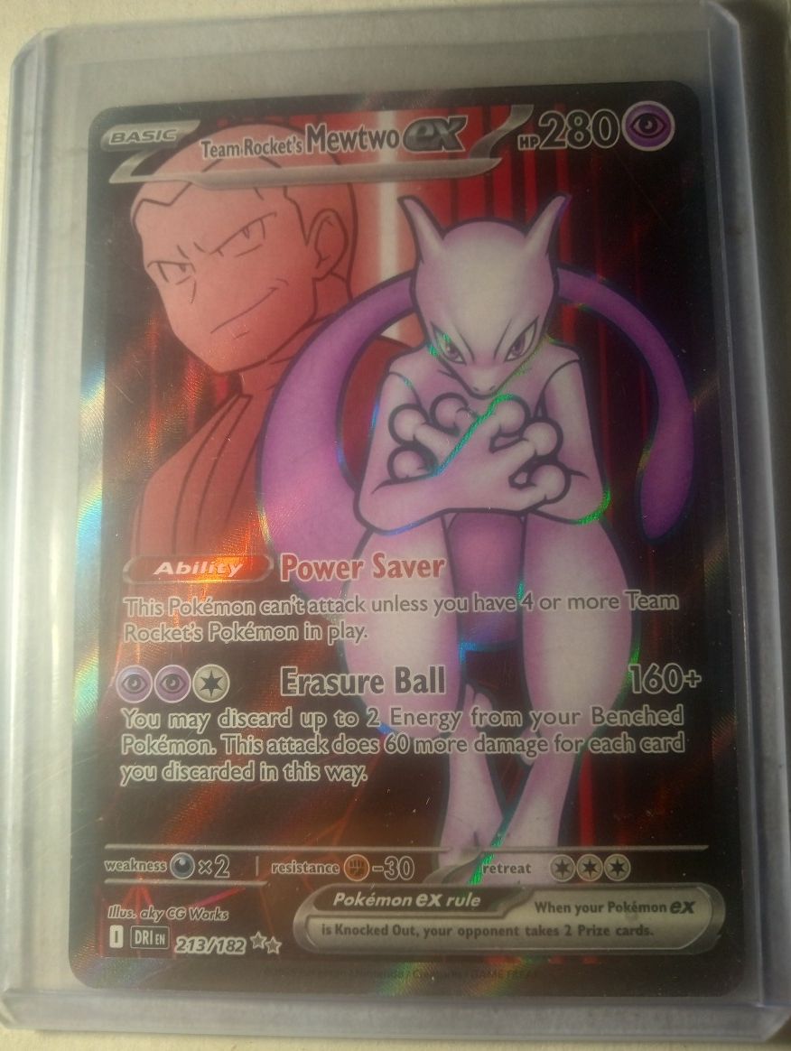 LOTS OF RARE CARDS LIKE TEAM ROCKETS MEWTWO Cynthia's Garchomp 232/182 ...