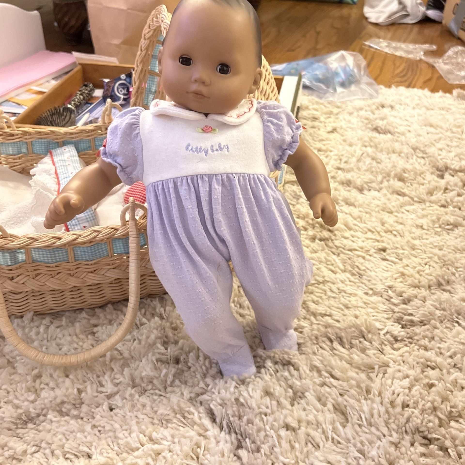 American Girl Doll Bitty Baby In Purple Retired ONSIE for Sale in ...