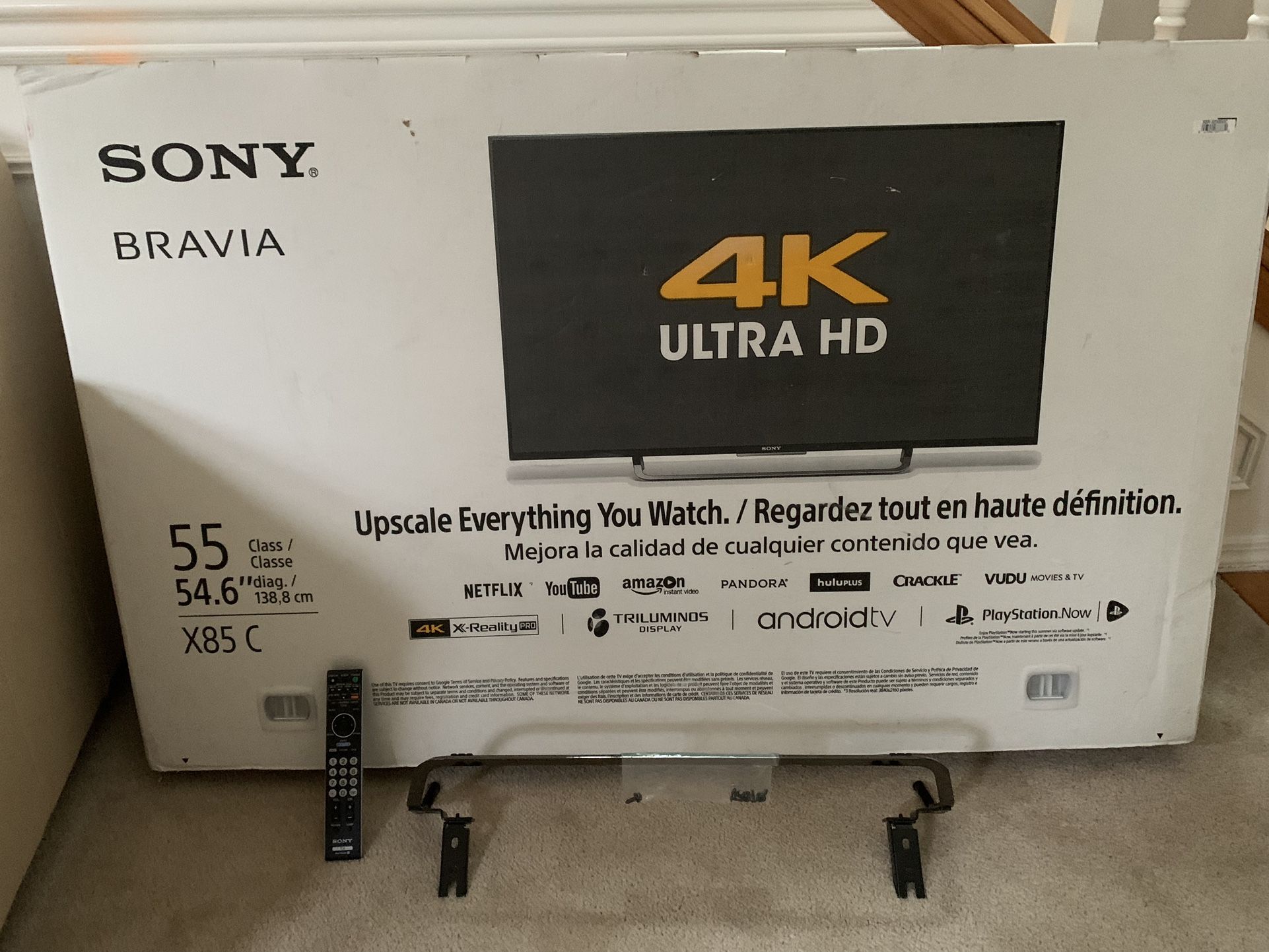 Sony Bravia 4K Ultra HD 55inch TV for Sale in Everett, WA - OfferUp