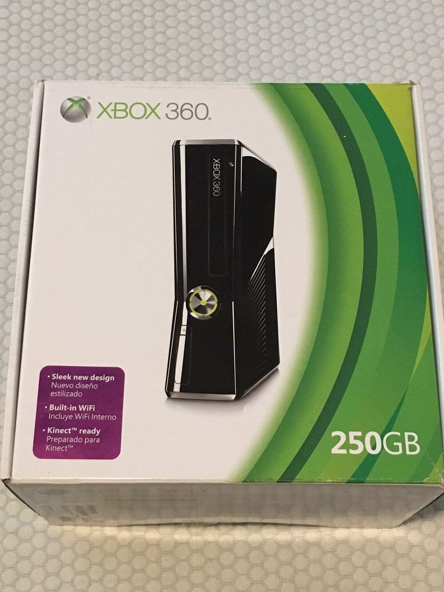 Xbox 360 250gb Box