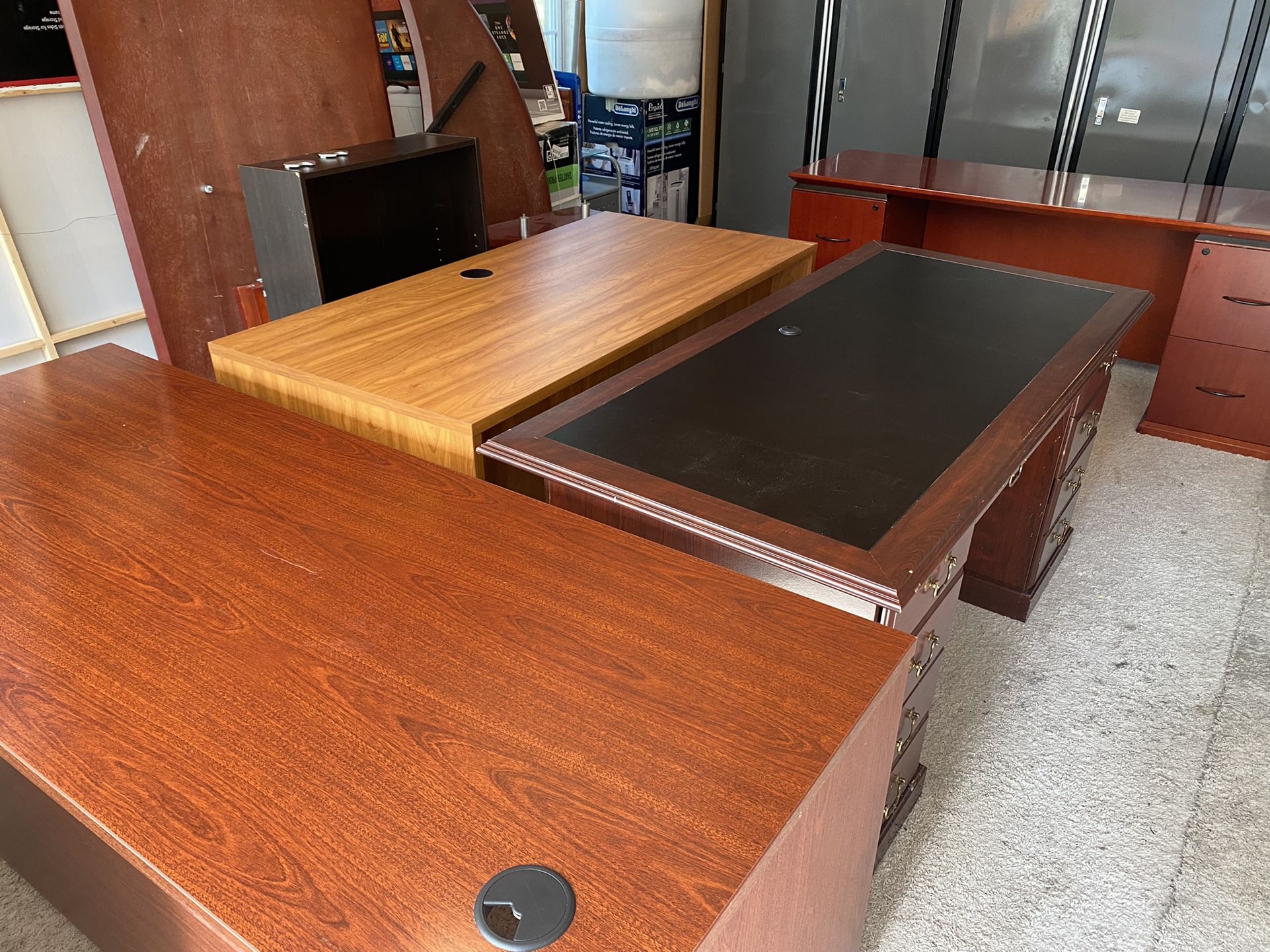 Solid Office Desks Made Of Real Wood for Sale in Charlotte, NC - OfferUp