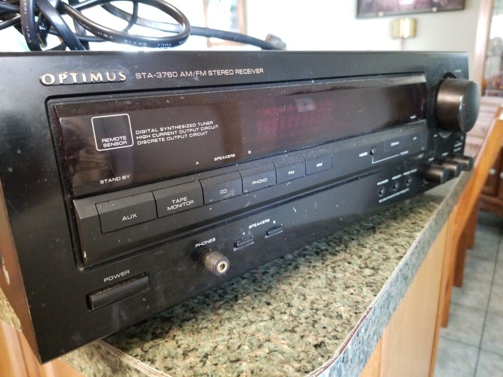 Optimus Hi-Fi stereo receiver for Sale in Hemet, CA - OfferUp