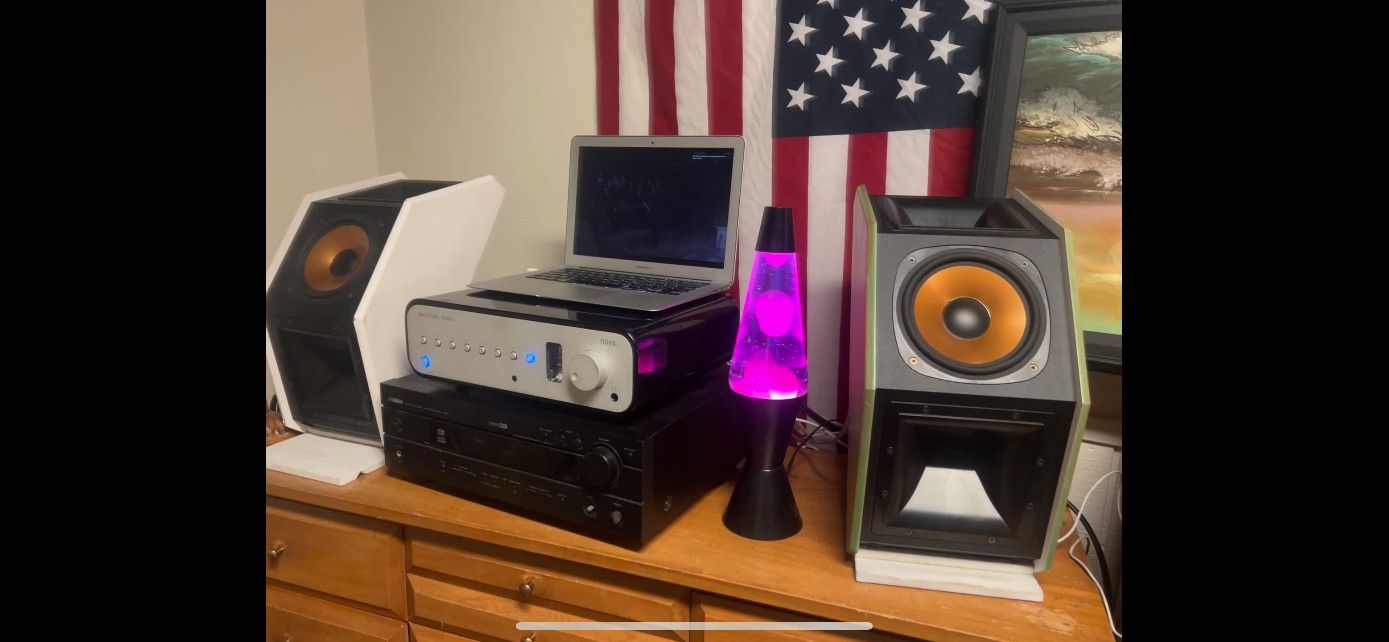 *RARE* Klipsch RS-3 White Rear Surround Sound Speakers(Pair) *TESTED ...