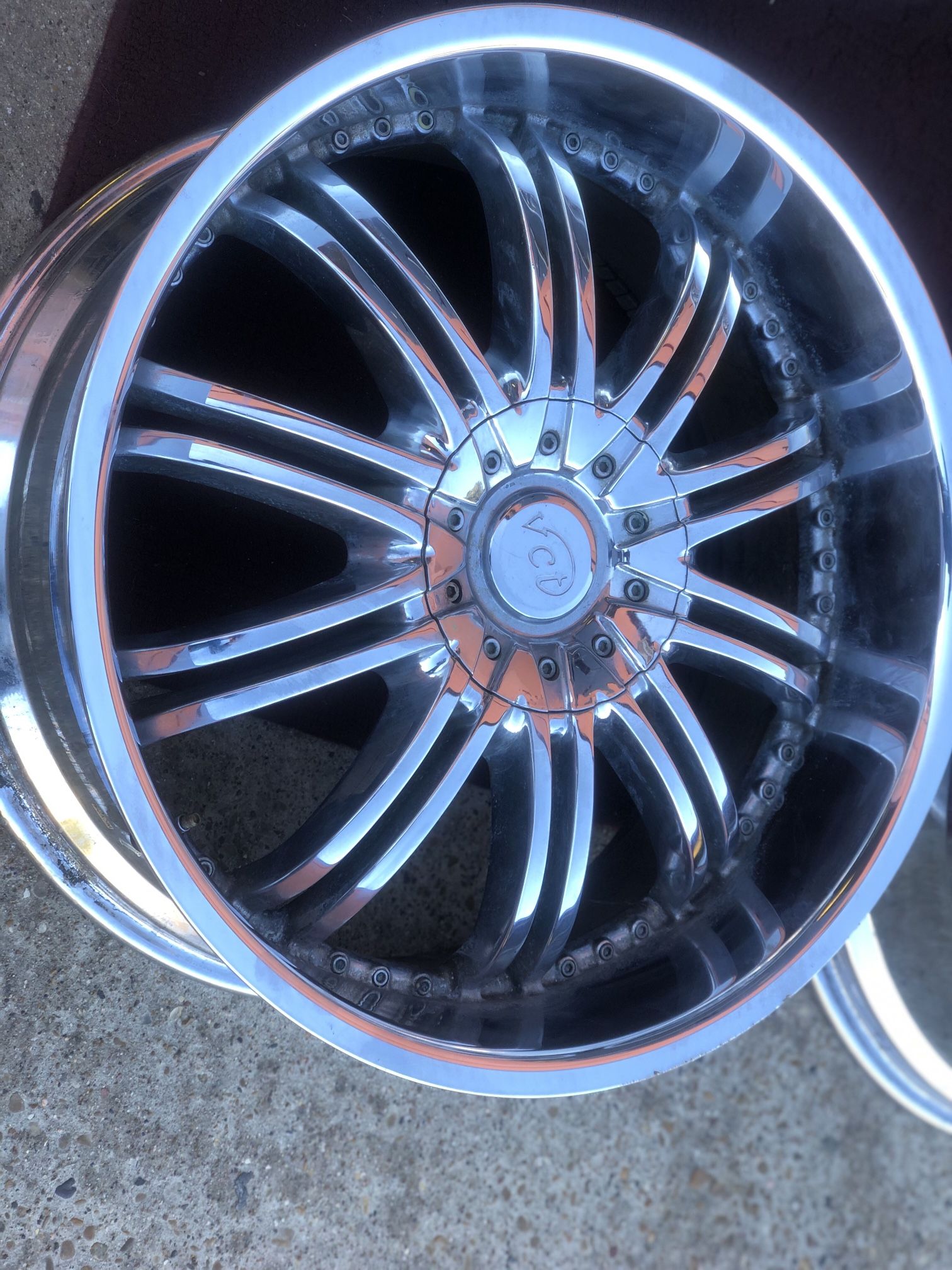Chevy GMC Cadillac Dodge Nissan Infiniti Rims Wheels 22 Inch Chrome 6 ...