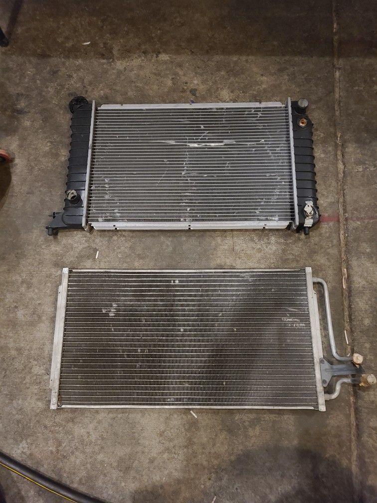 2000 S10 And 2004 Silverado Radiator And Ac Condensor for Sale in West ...