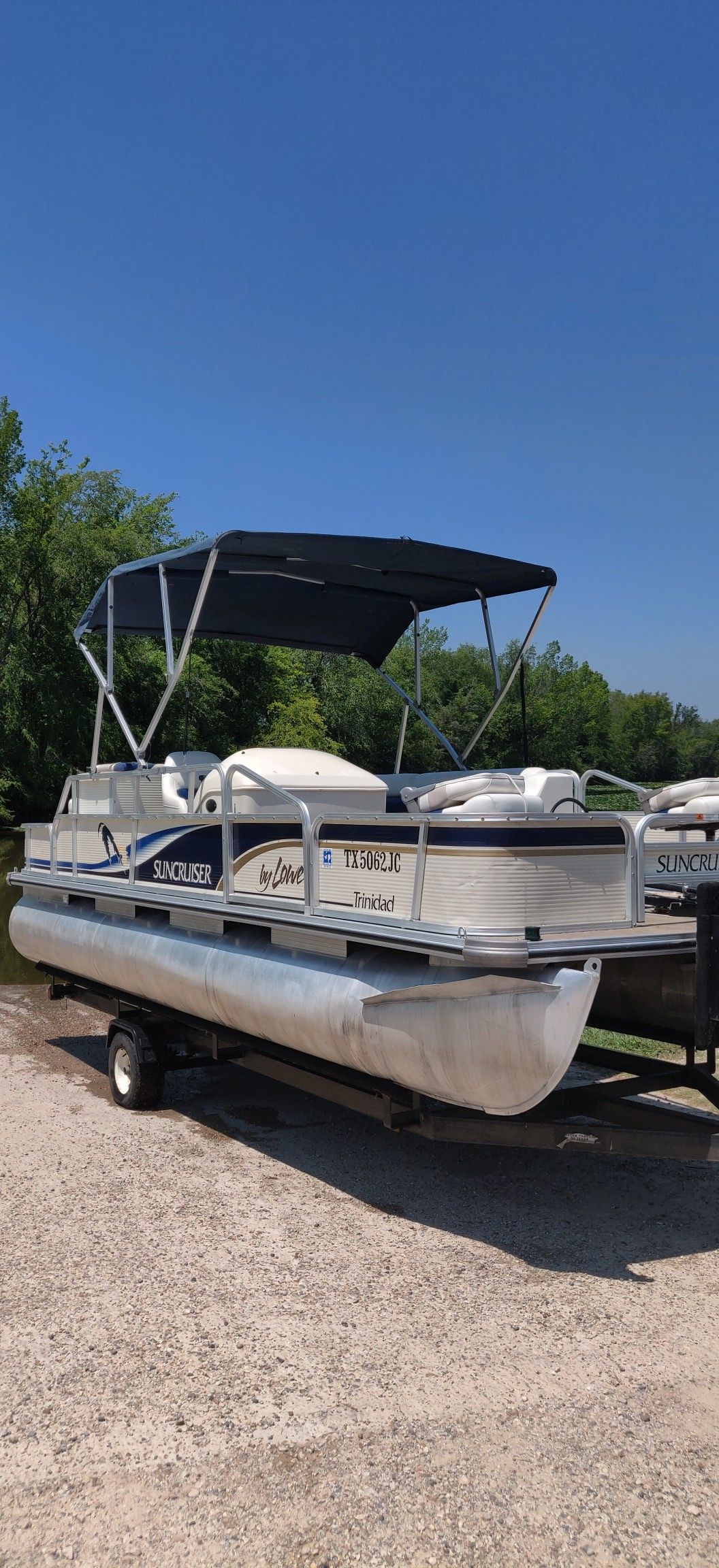 1999 20' Suncruiser by Lowe Pontoon Boat for Sale in Willis, TX - OfferUp