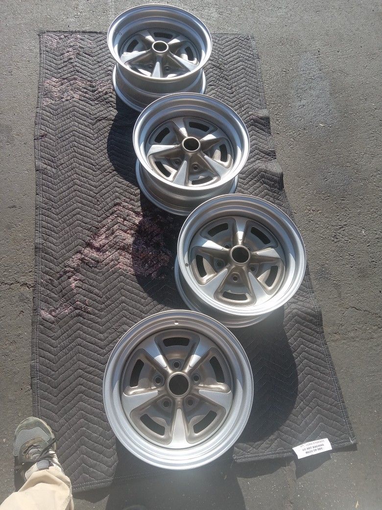 Pontiac Trans Am Firebird GTO Tempest Rally Wheels 15x7 And 15x8 Brand ...