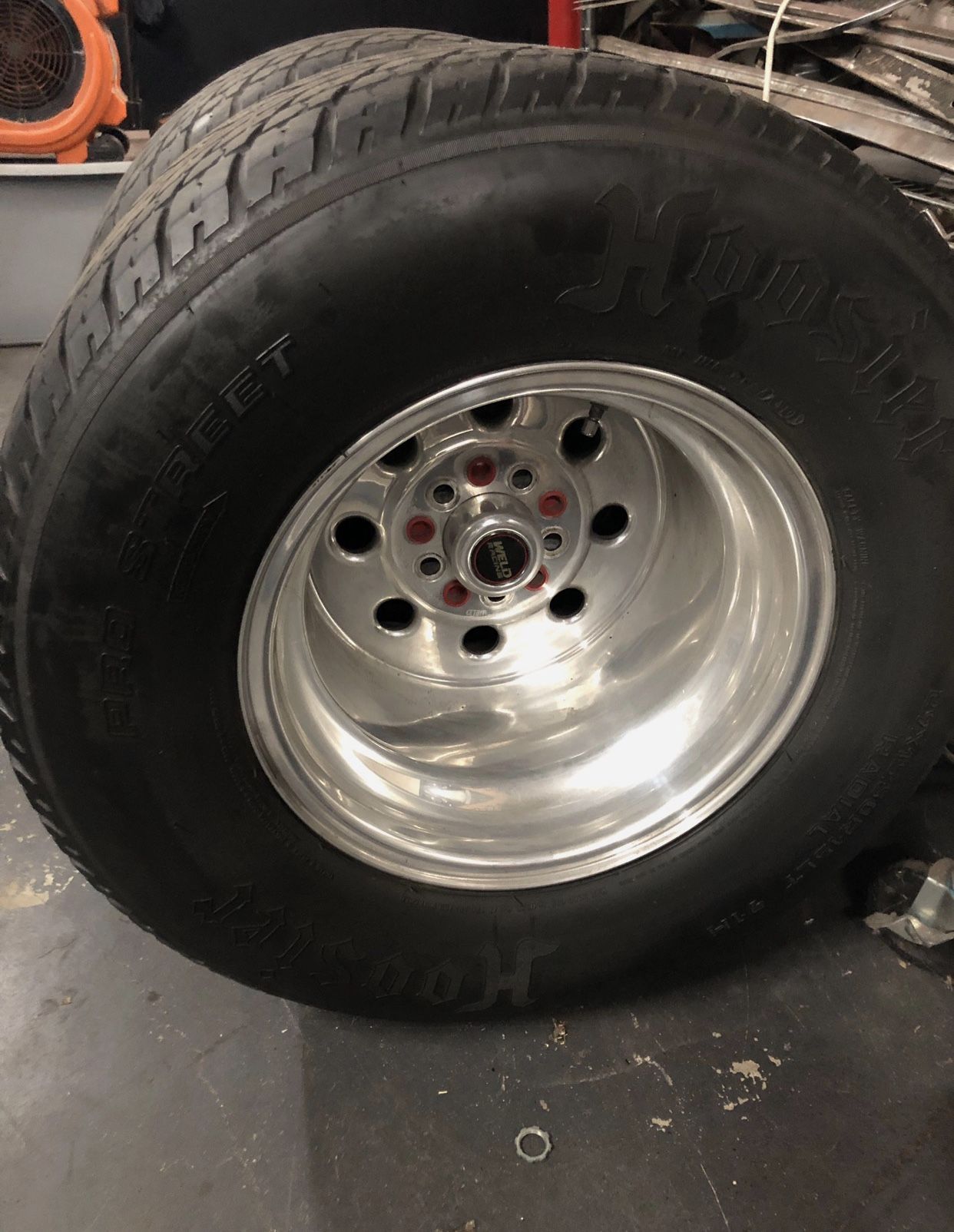Weld drag lights 15 inch with tires for Sale in Homestead, FL - OfferUp