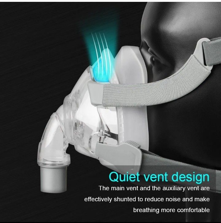 ResMed Full Face Mask Sleep Apnea Anti Snoring, AirFit F20, MEDIUM (M ...