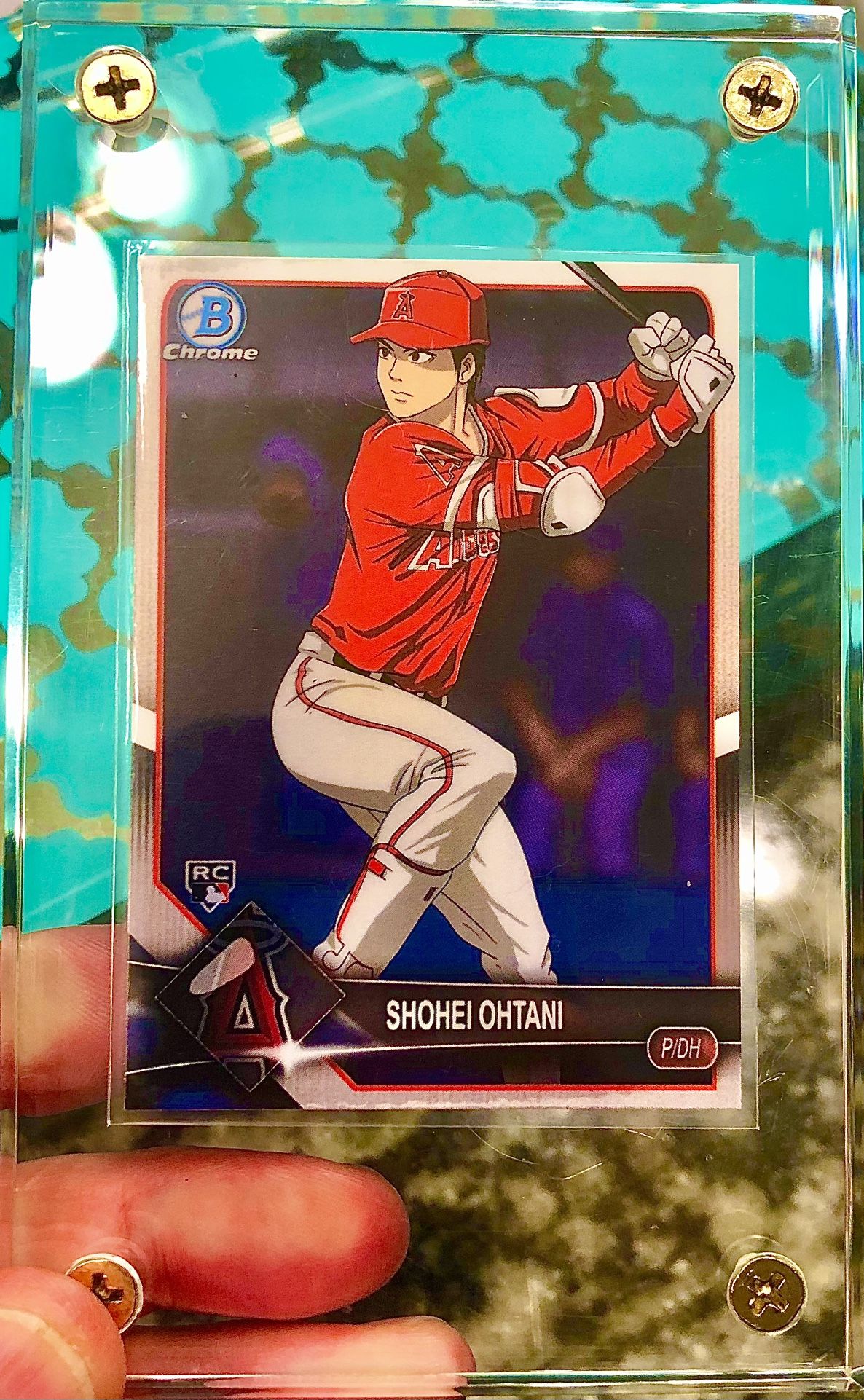 2018 Bowman Chrome Shohei Ohtani CUSTOM Anime Card! Beautiful Custom ...