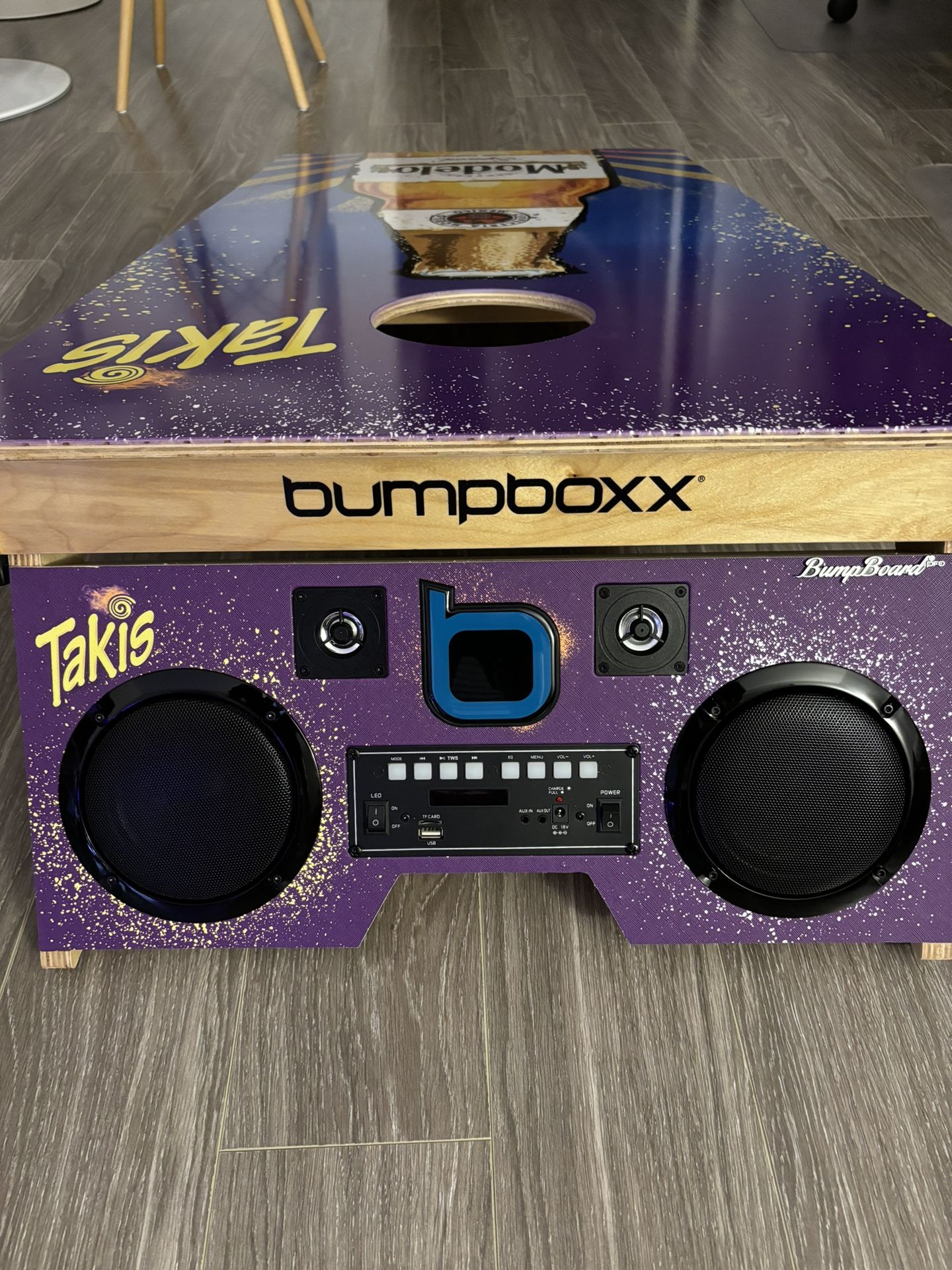 Bumpboxx Bumpboard Pro Cornhole Set of 2 - Modelo and Takis Brand New ...