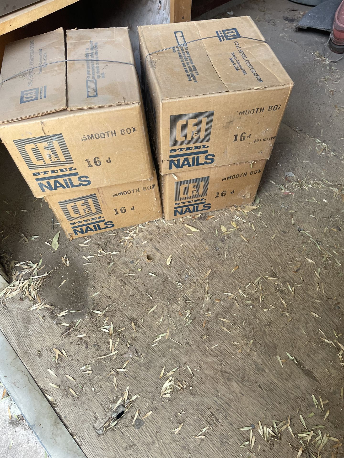 16d Smooth Box Nails. 4 50 Pound Boxes $40.00 For All for Sale in Mesa ...