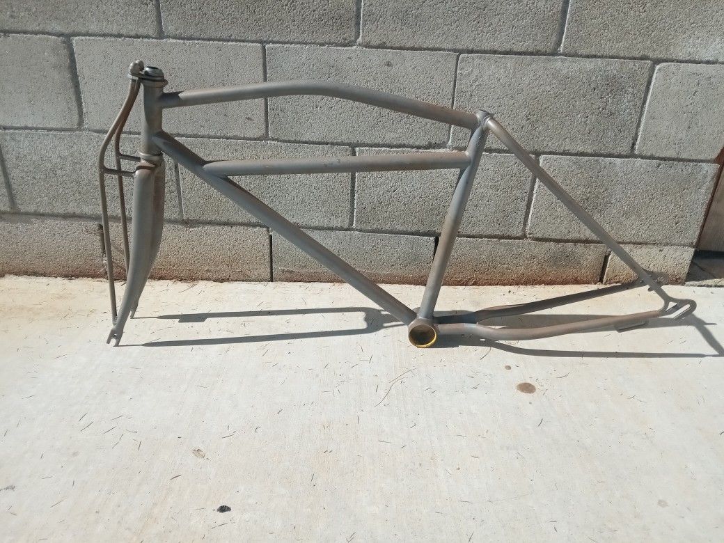 Husky Industrial Bike, Board Track, Klunker Frame And Custom Fork for ...