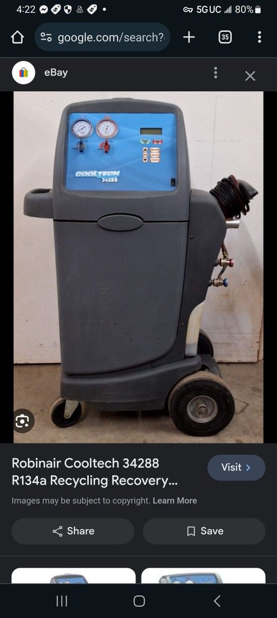 Robinair Cooltech Automotive AC machine for Sale in Riverside, CA - OfferUp