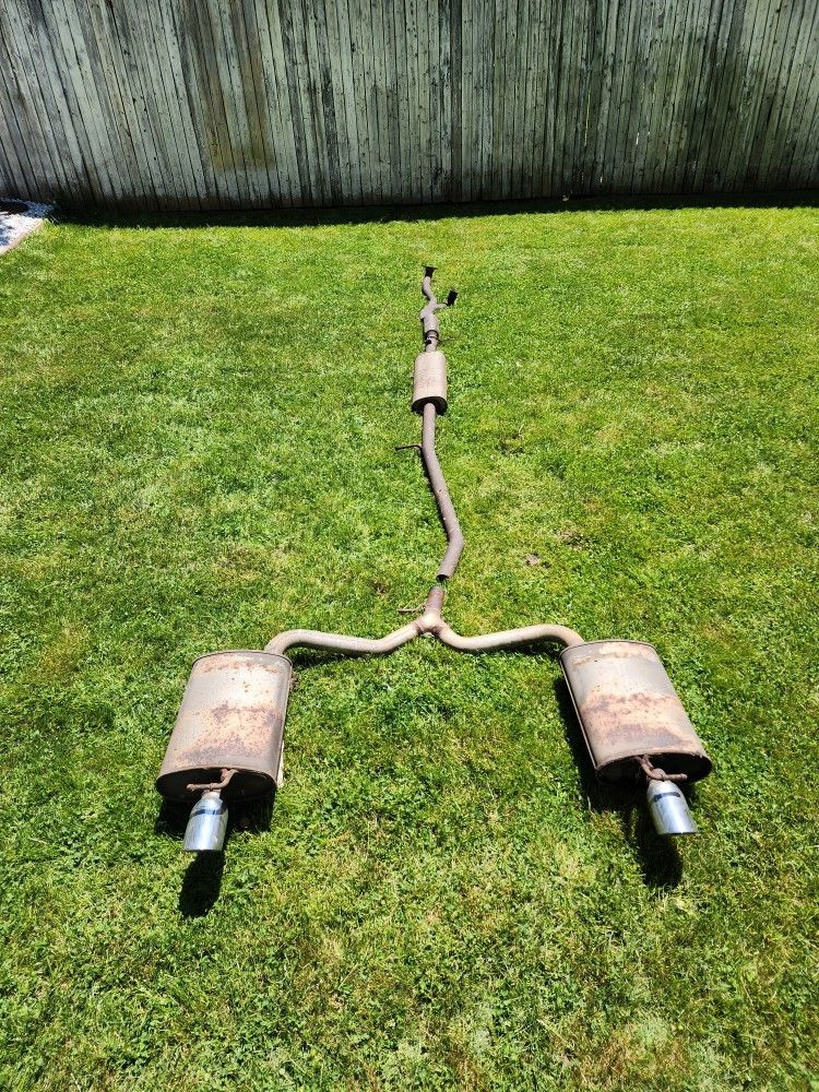 2011-2015 FORD EXPLORER REAR & CENTER EXHAUST MUFFLvER TAIL AND ...