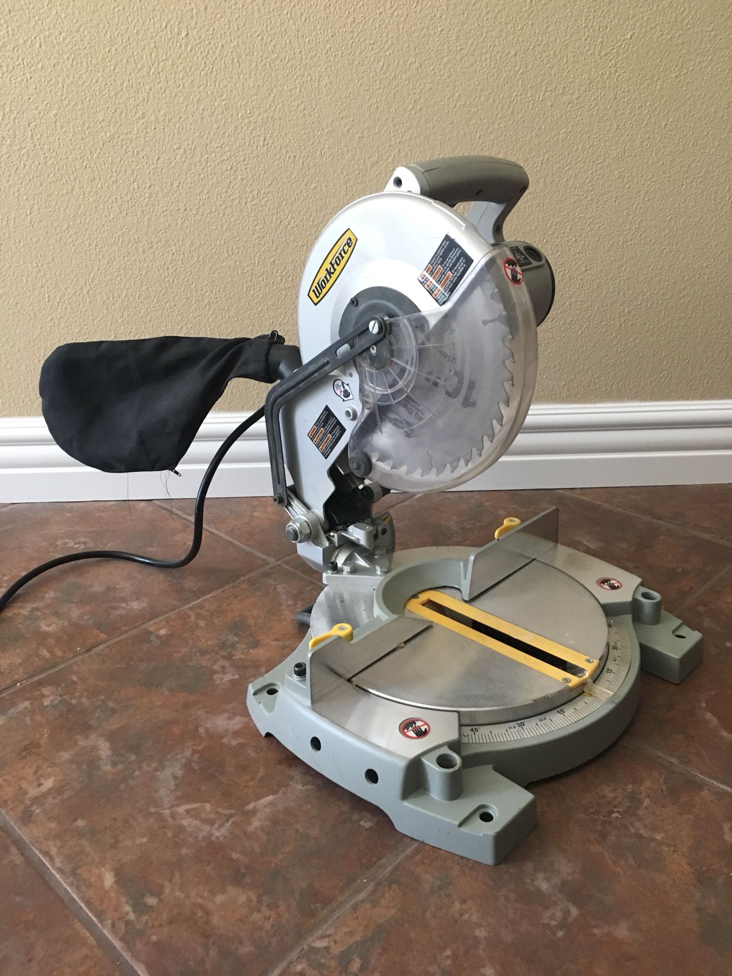 Workforce 10 inch miter saw store
