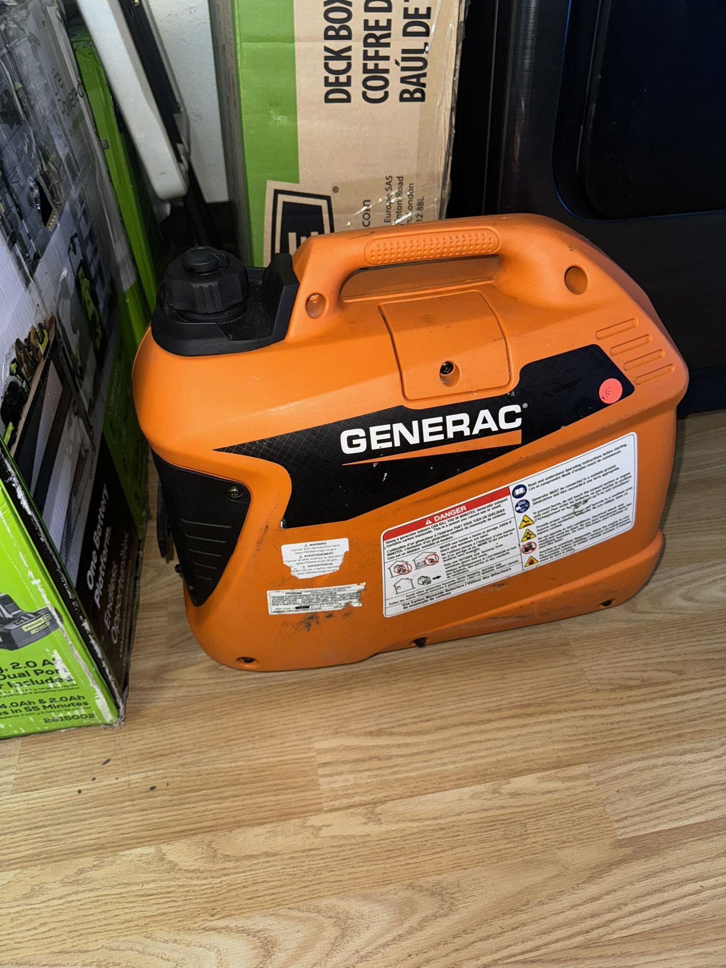 Generac Gas-Powered Portable Inverter Generator for Sale in North Las ...
