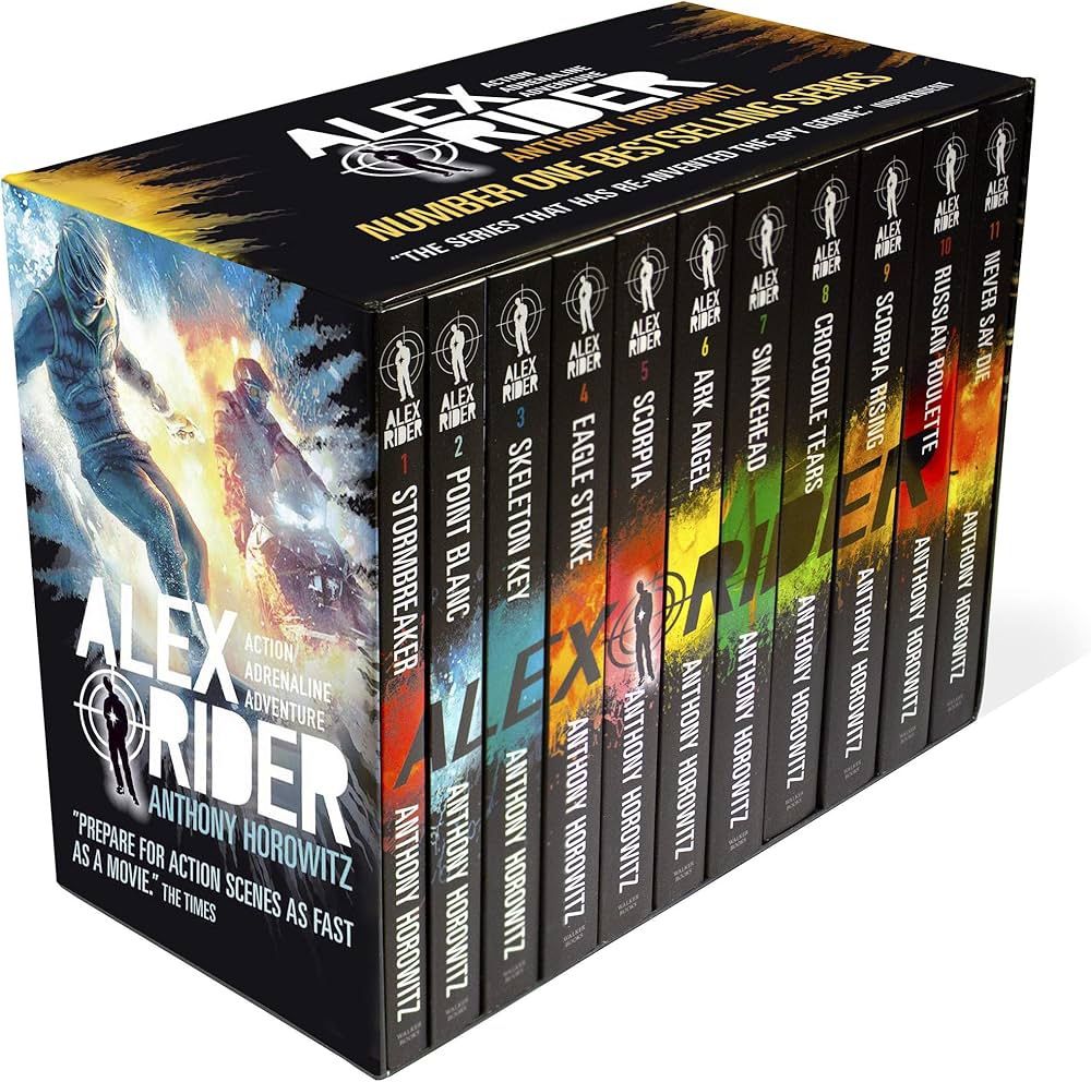 Alex Rider 11 Books Collection set by Anthony Horowitz Children Fantasy ...