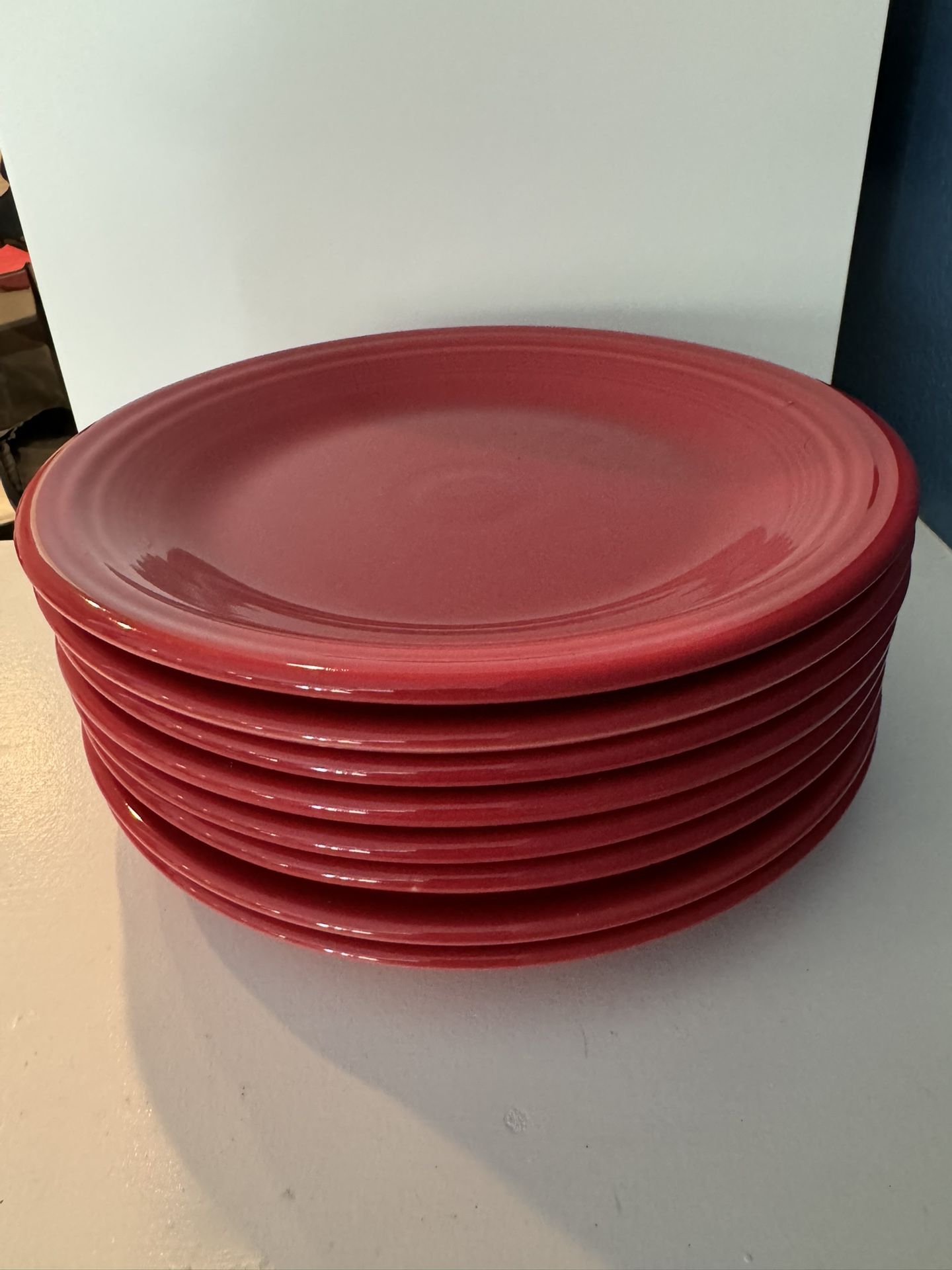 Set of 6 Fiestaware Red Dinner Plates for Sale in Austin, TX - OfferUp