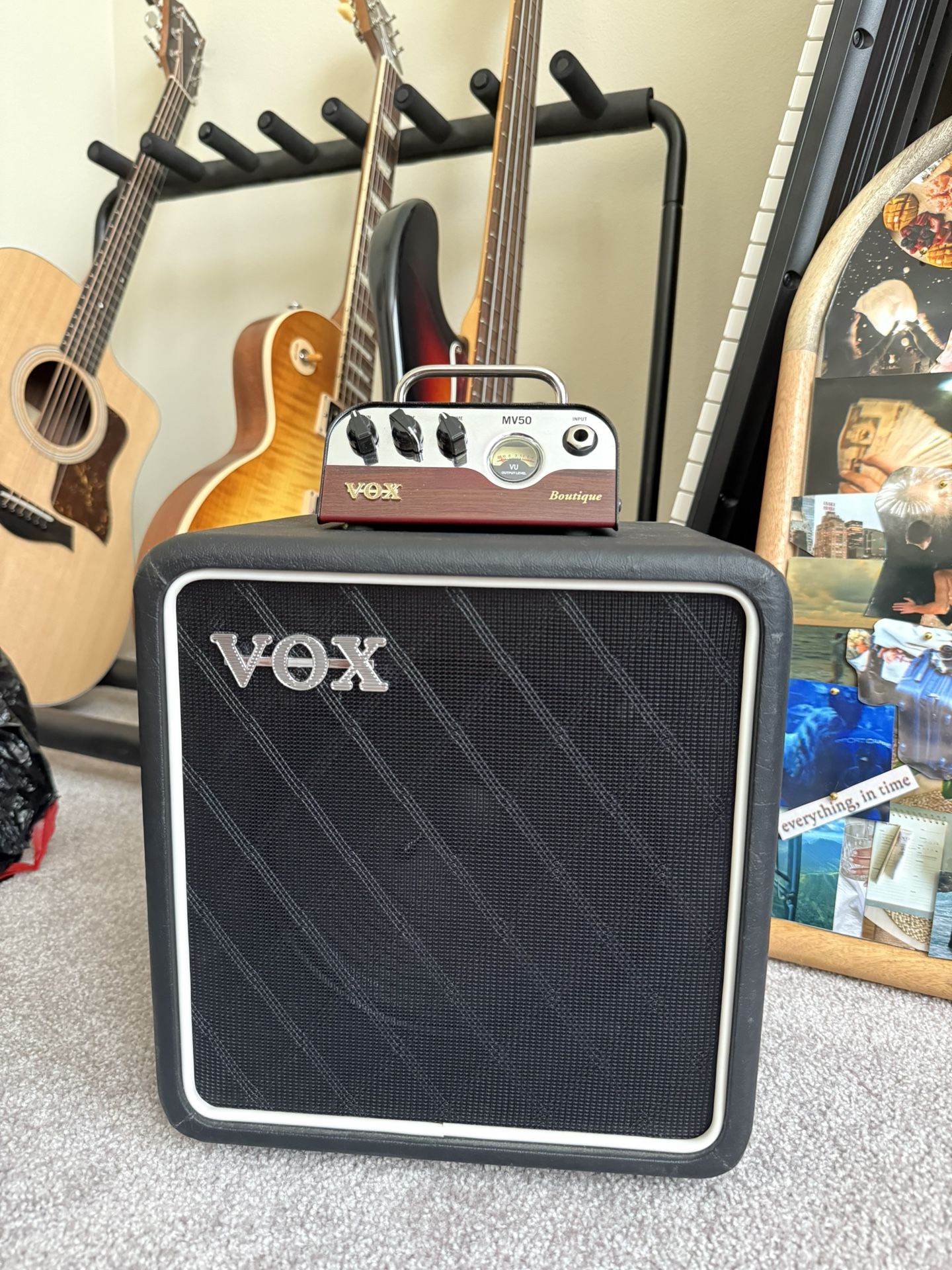 Vox MV50 Boutique 50W Hybrid Amp Head And Cabinet for Sale in Glendora ...