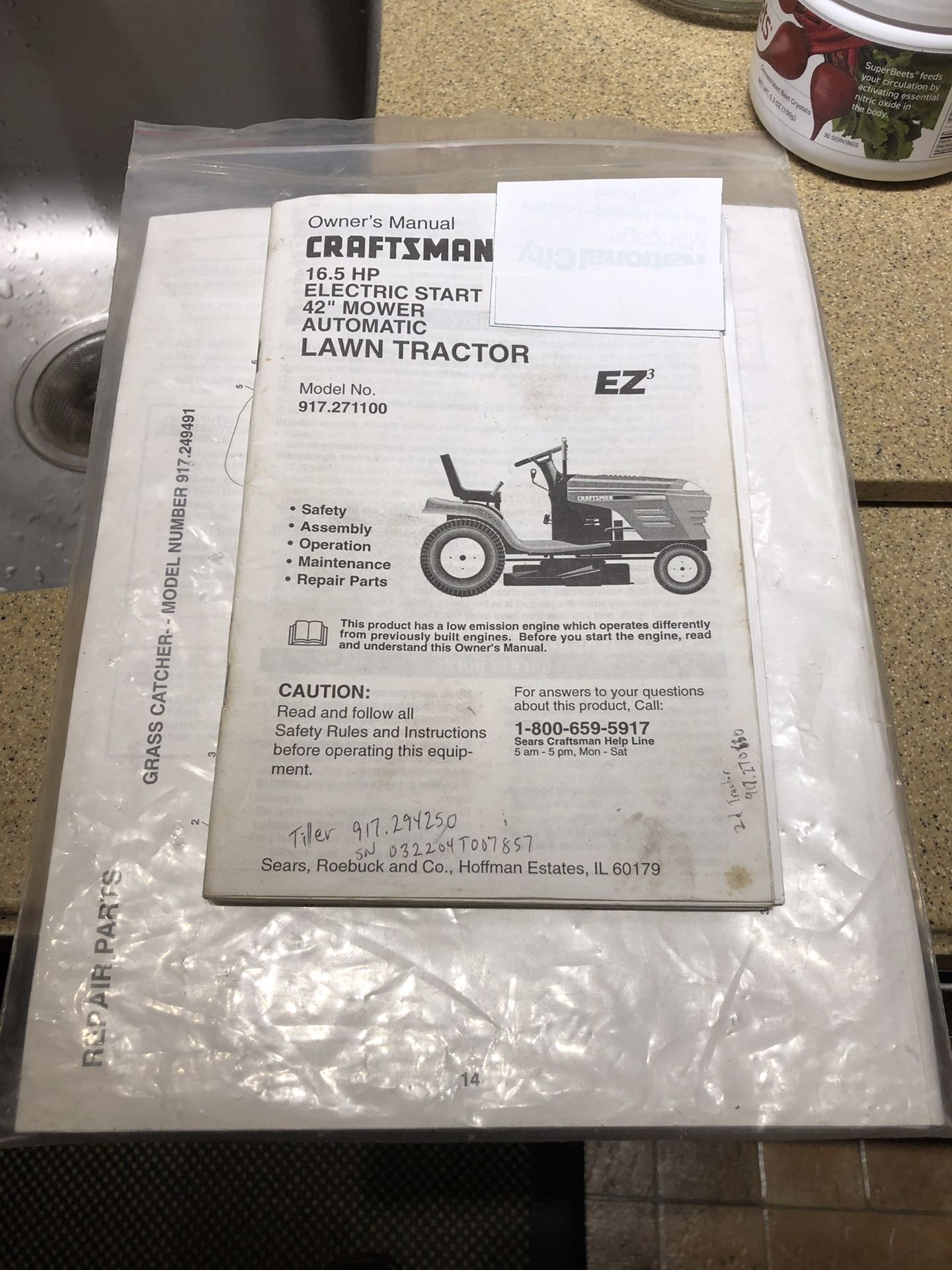 Craftsman Riding Lawn Mower Manual