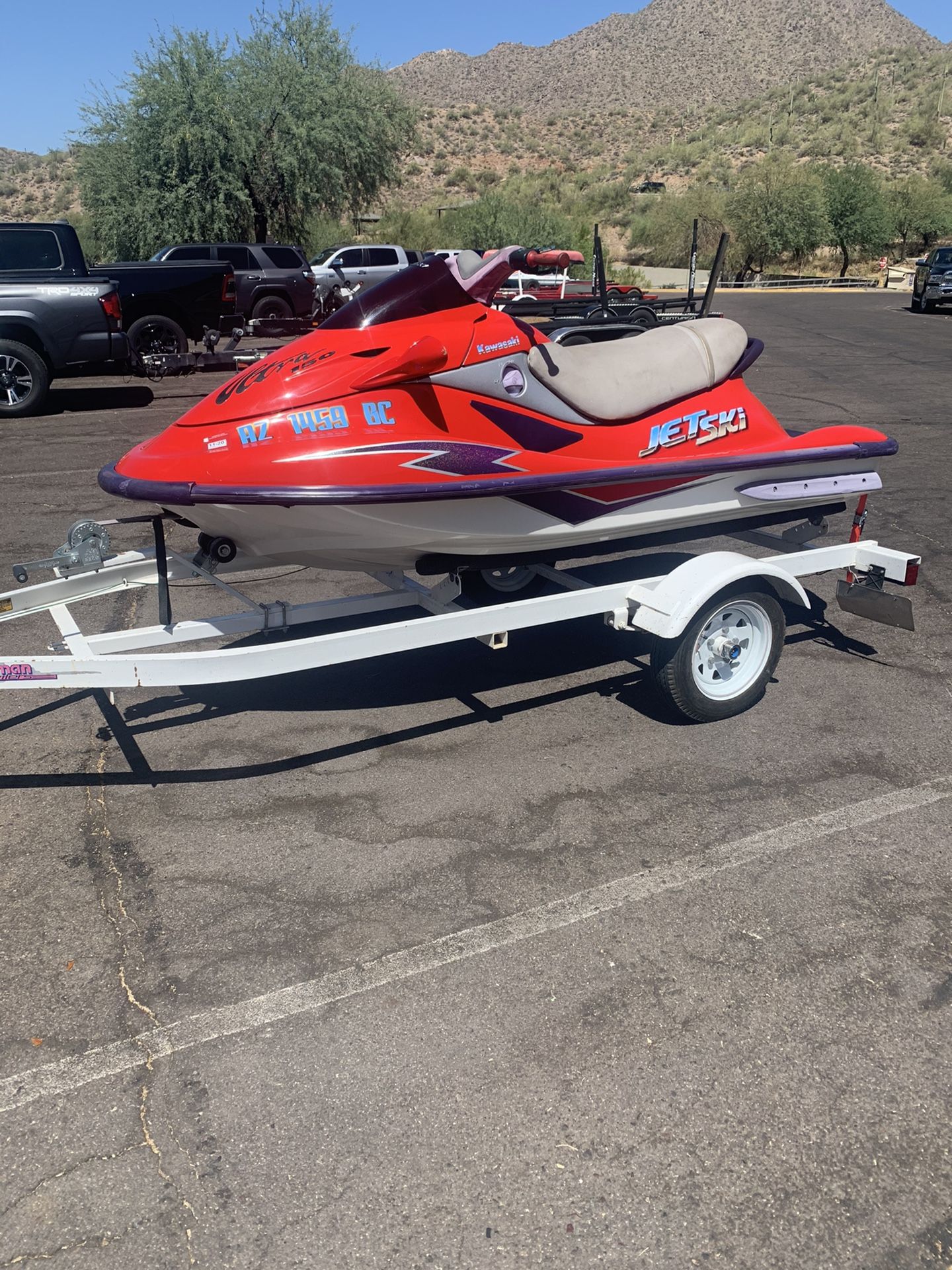 Kawasaki Ultra 150 Jet Ski with Trailer. Lake ready 70MPH! for Sale in ...