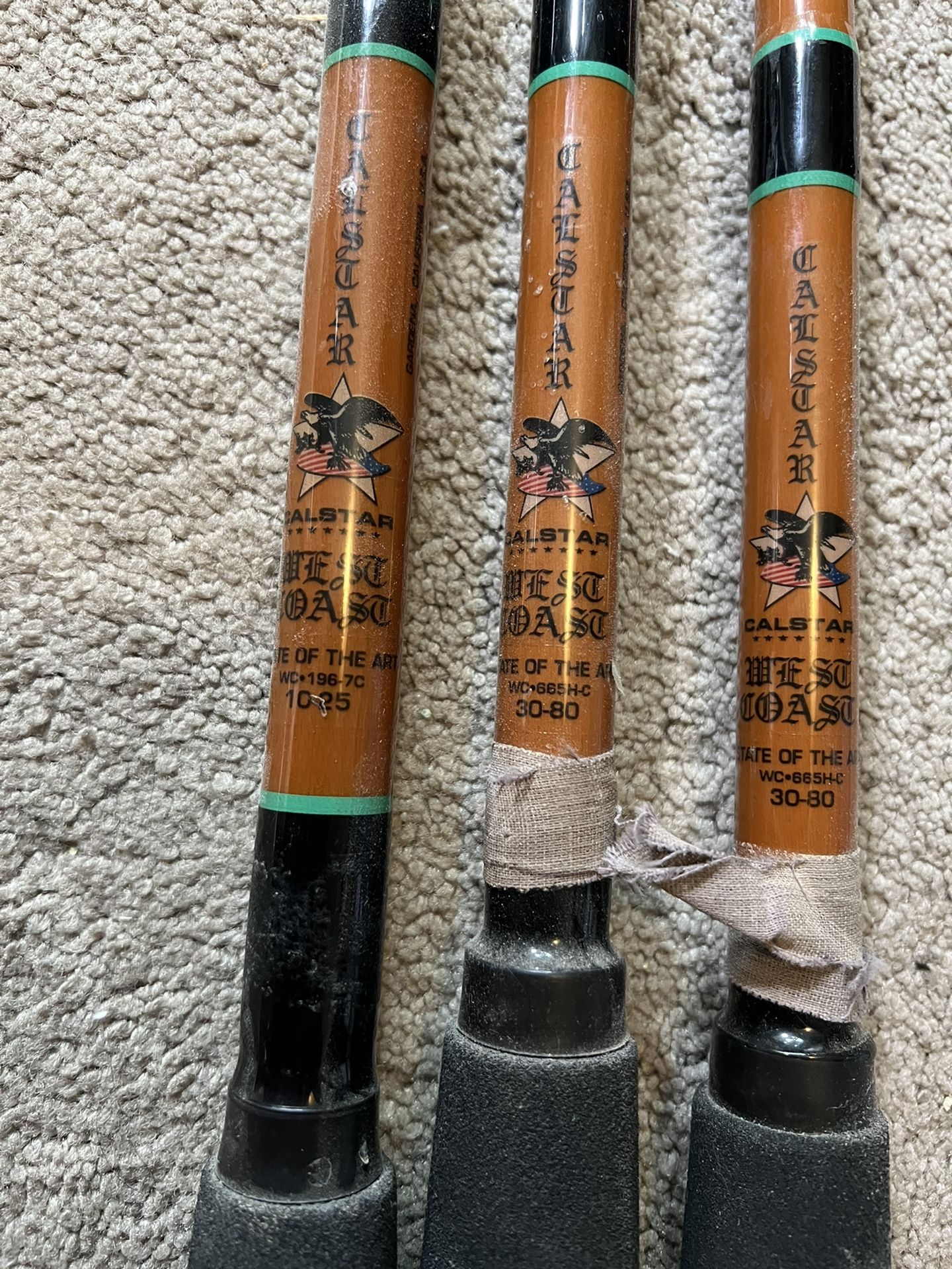 Vintage Cal Star Fishing Rods for Sale in San Diego, CA - OfferUp