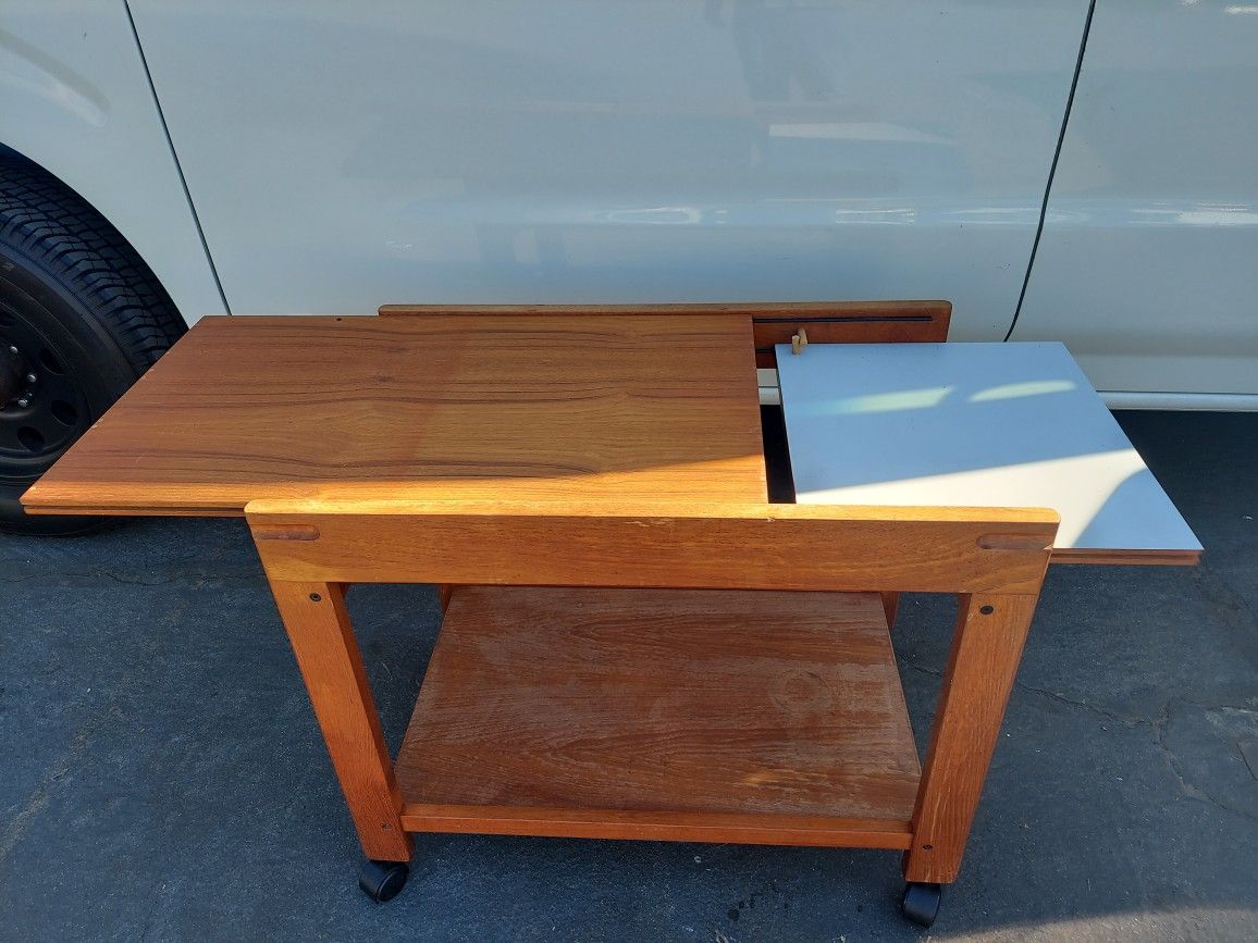 Mid CENTURY Bar CART MADE in DENMARK by Aksel Kjersgaard for Sale in ...