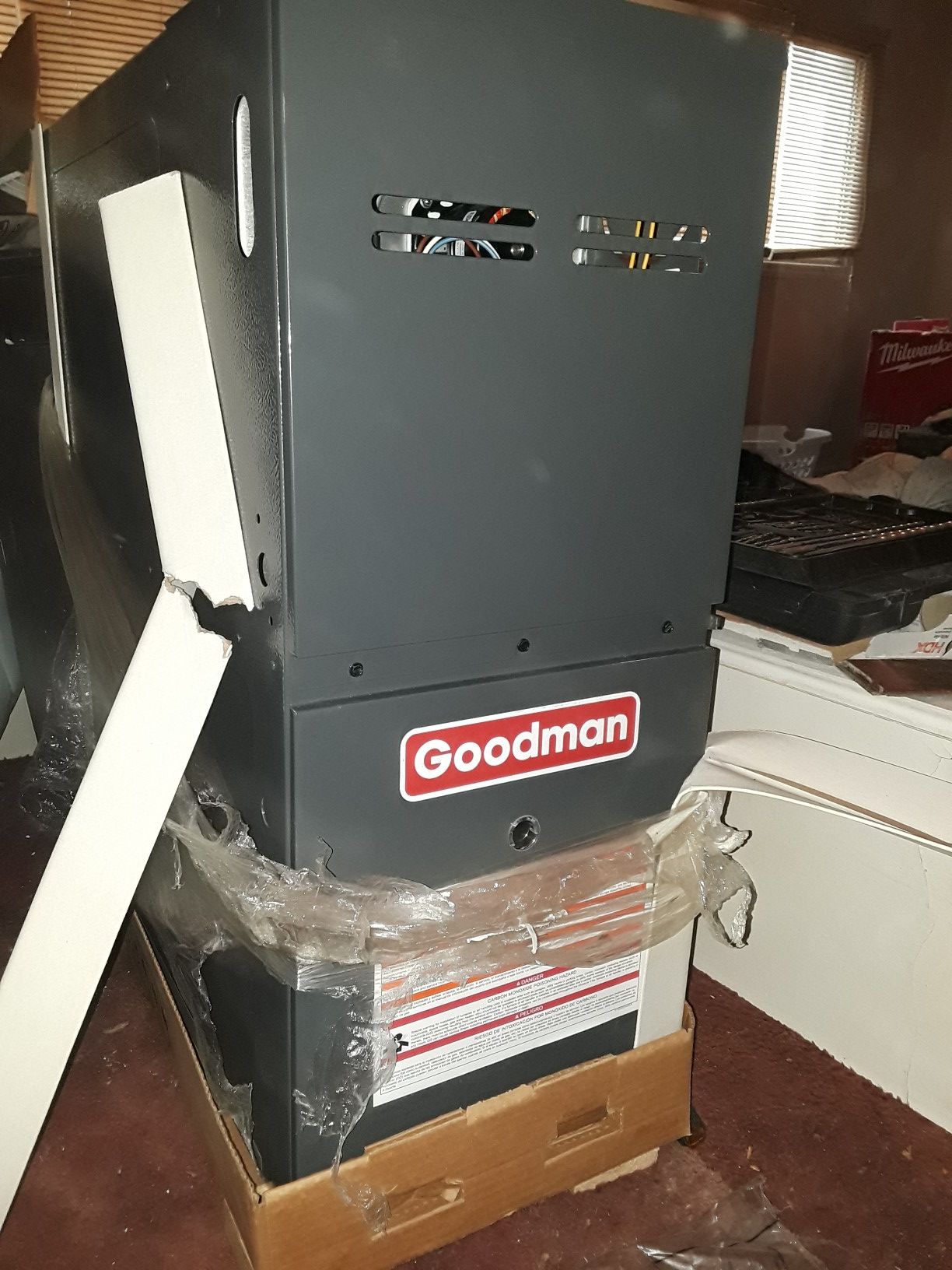 Brand-new in-the-box 60000 BTU Goodman furnace for Sale in New ...